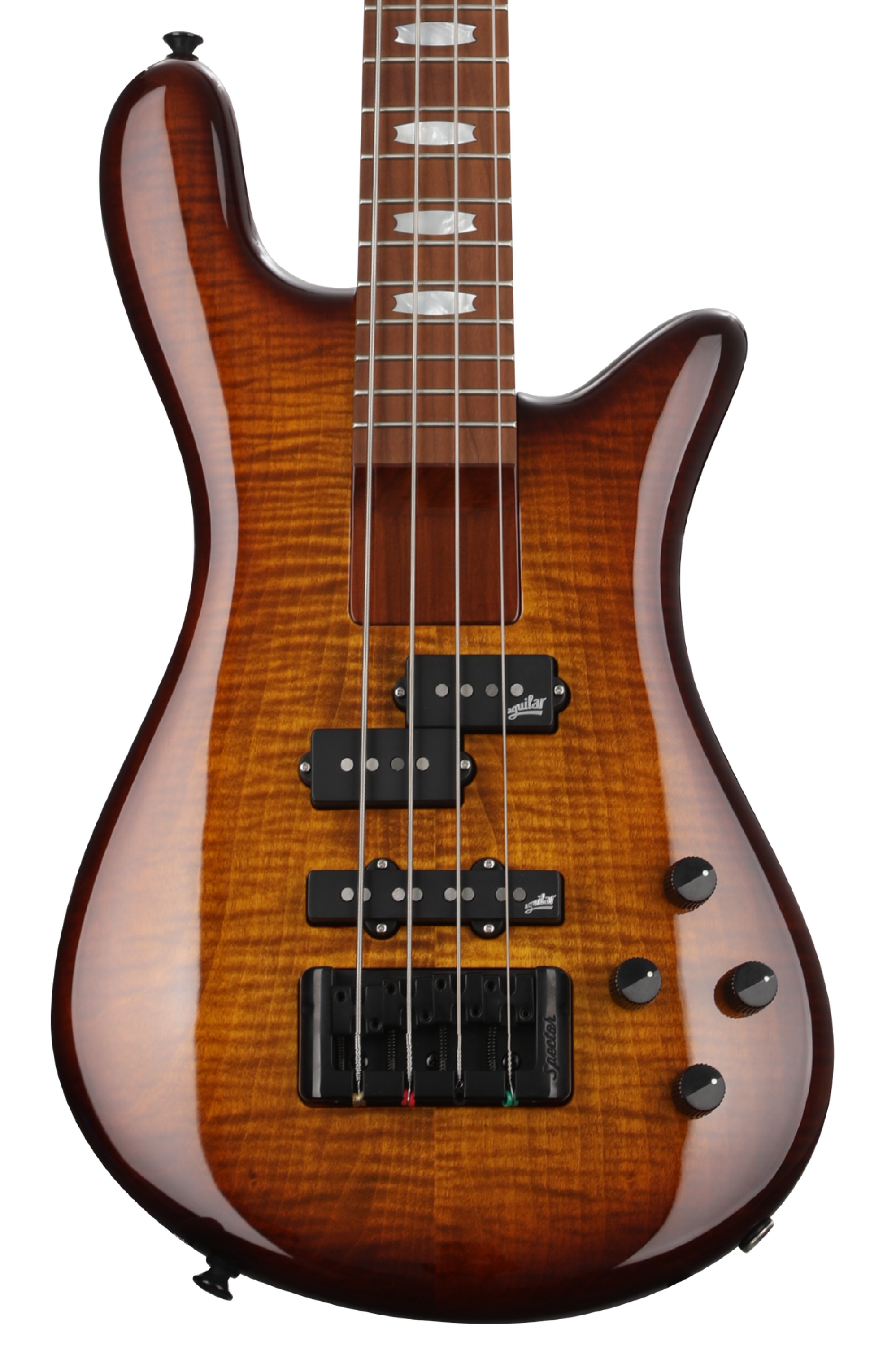 Spector EuroBolt 4 Bass Guitar - Tobacco Sunburst Gloss | Sweetwater