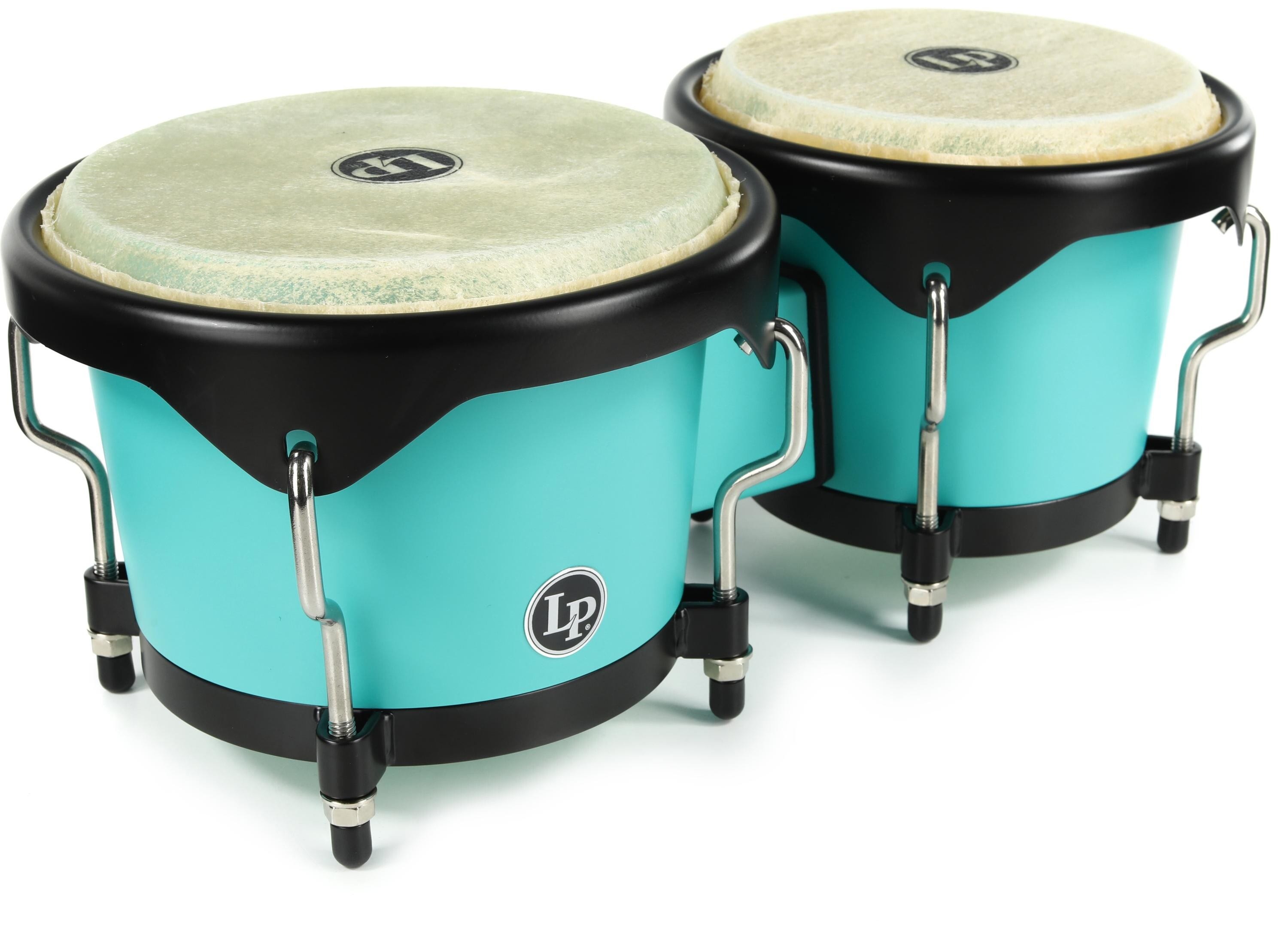 Latin Percussion Discovery Bongo Set - Sea Foam | Sweetwater