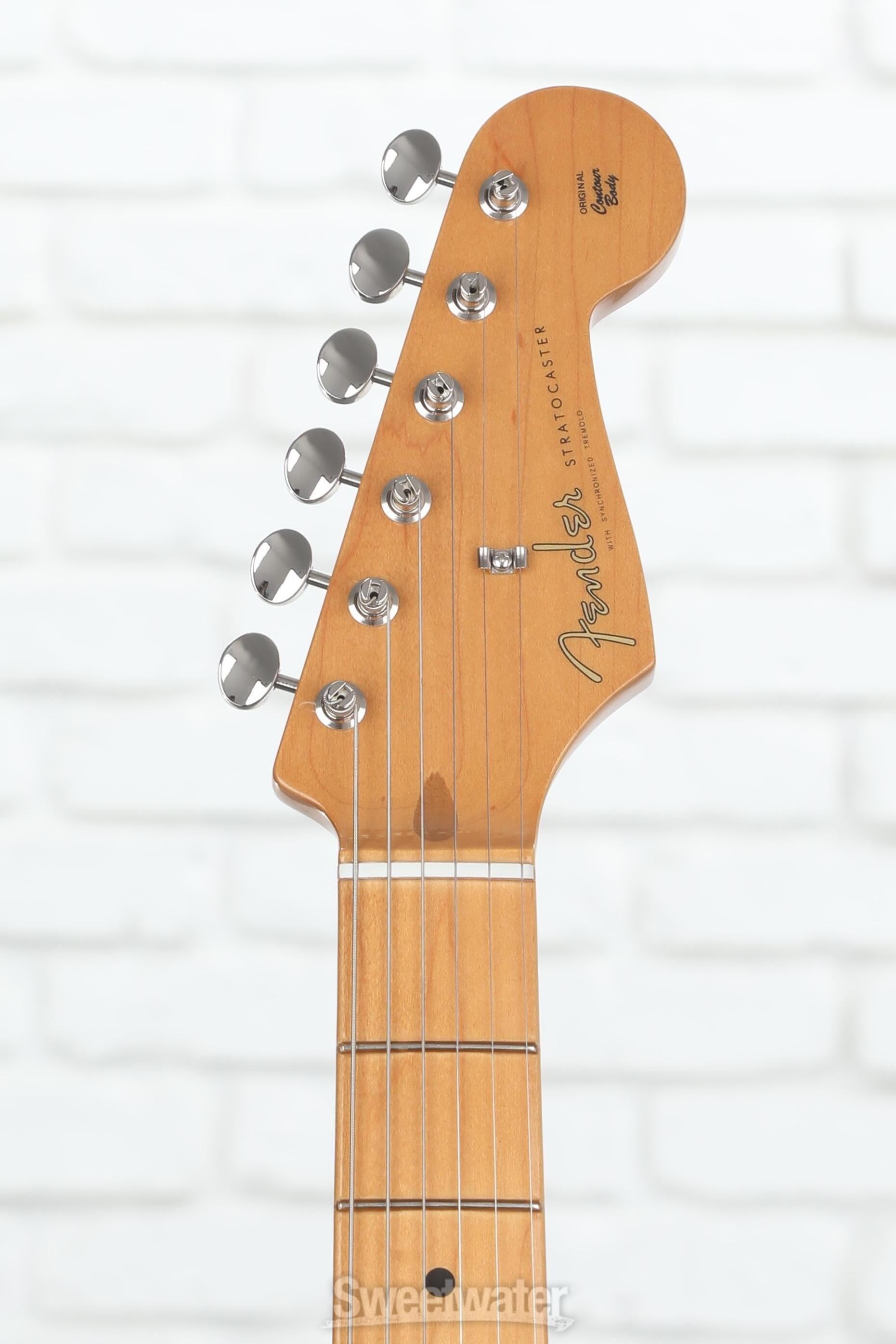 Fender Vintera II '50s Stratocaster Electric Guitar - 2-color Sunburst with Maple Fingerboard ...