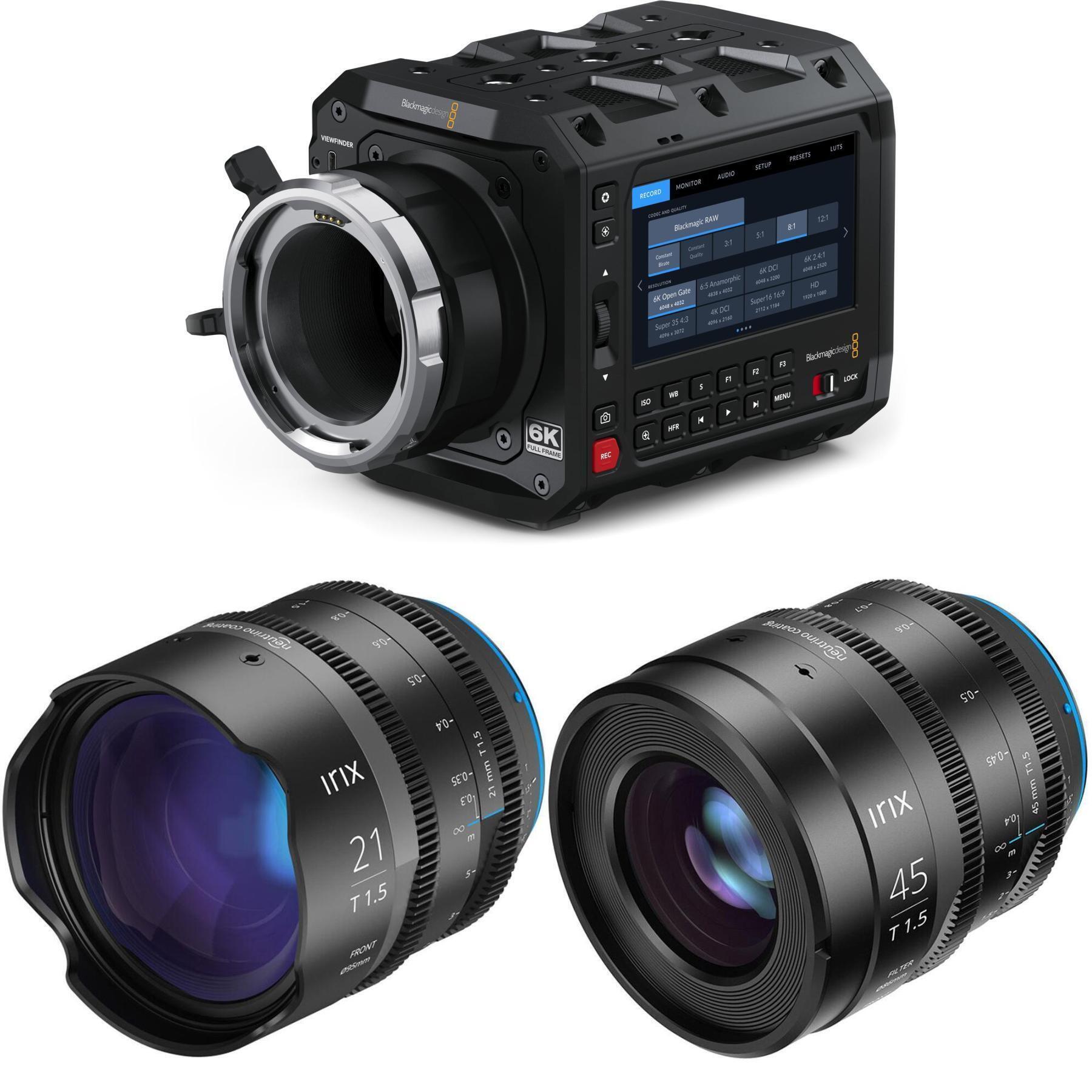 Blackmagic Design PYXIS 6K PL Full-frame Digital Film Camera with Dual ...