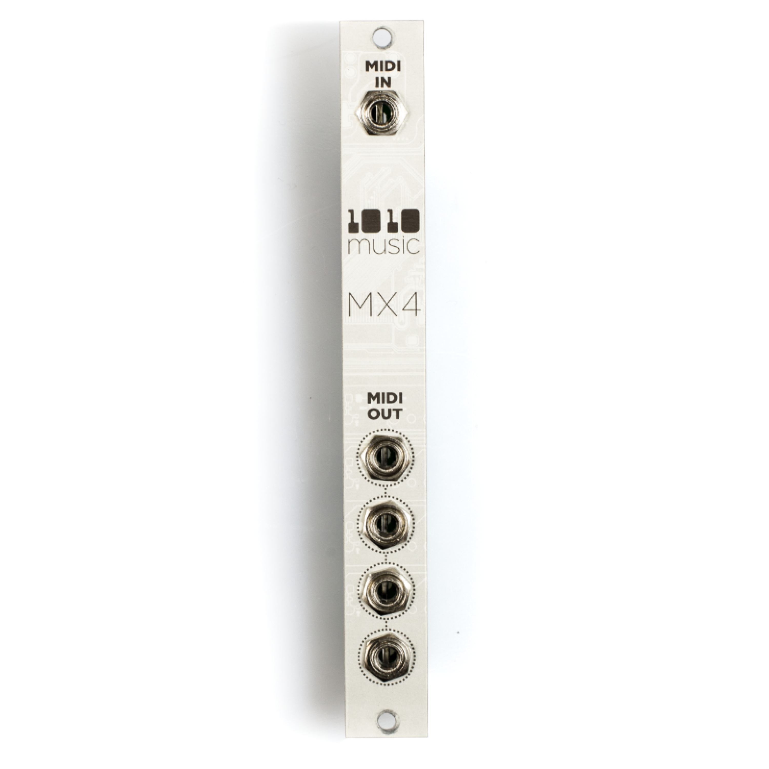 1010music MX4 Eurorack Buffered MIDI Multiple Module | Sweetwater