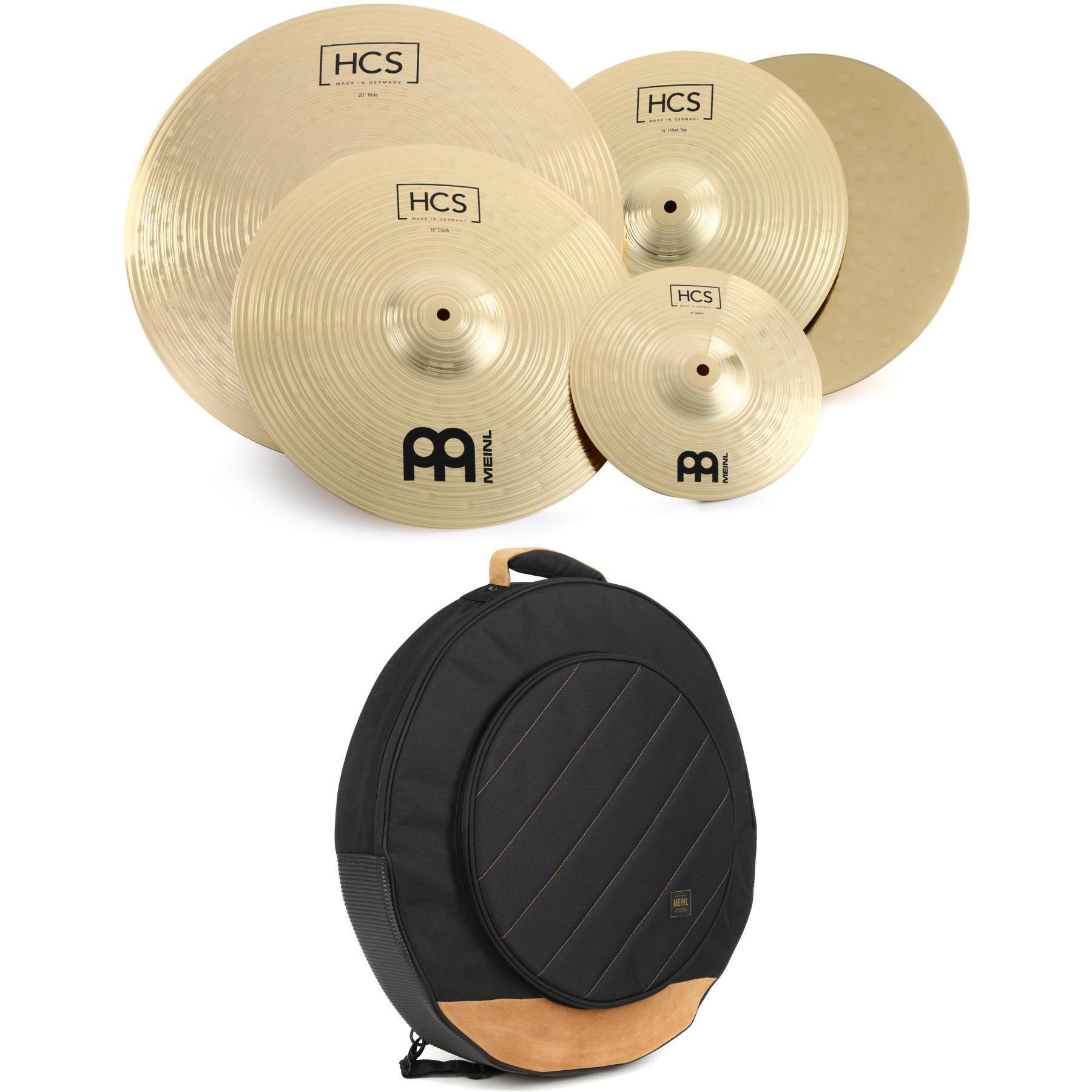 Meinl Cymbals HCS Basic Set with Cymbal Bag - 10/14/16/20-inch | Sweetwater