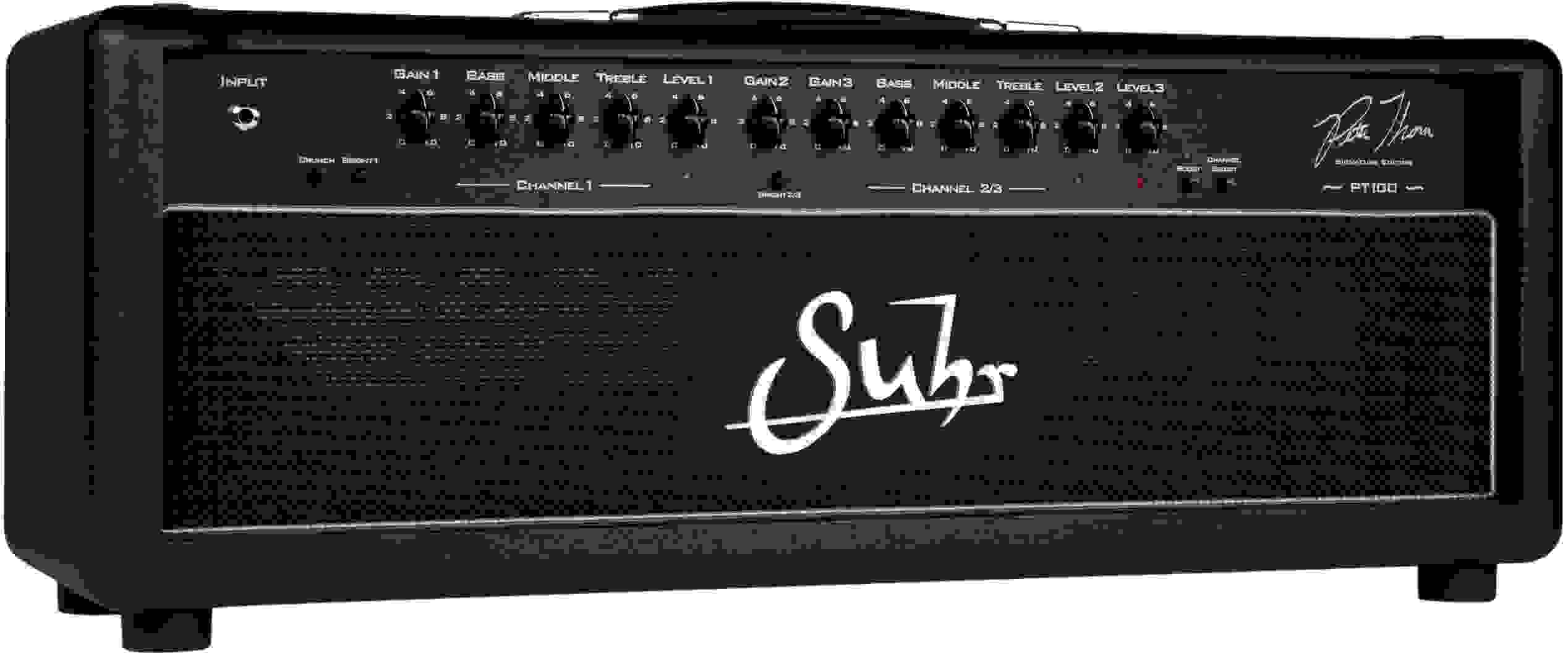 Suhr PT100 Signature Edition 100-watt 3-channel Tube Amplifier Head - Black Tolex | Sweetwater