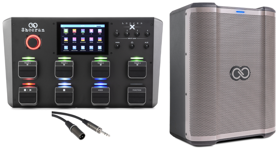 Sheeran Loopers Looper X Workstation with Busker Portable 200-watt ...
