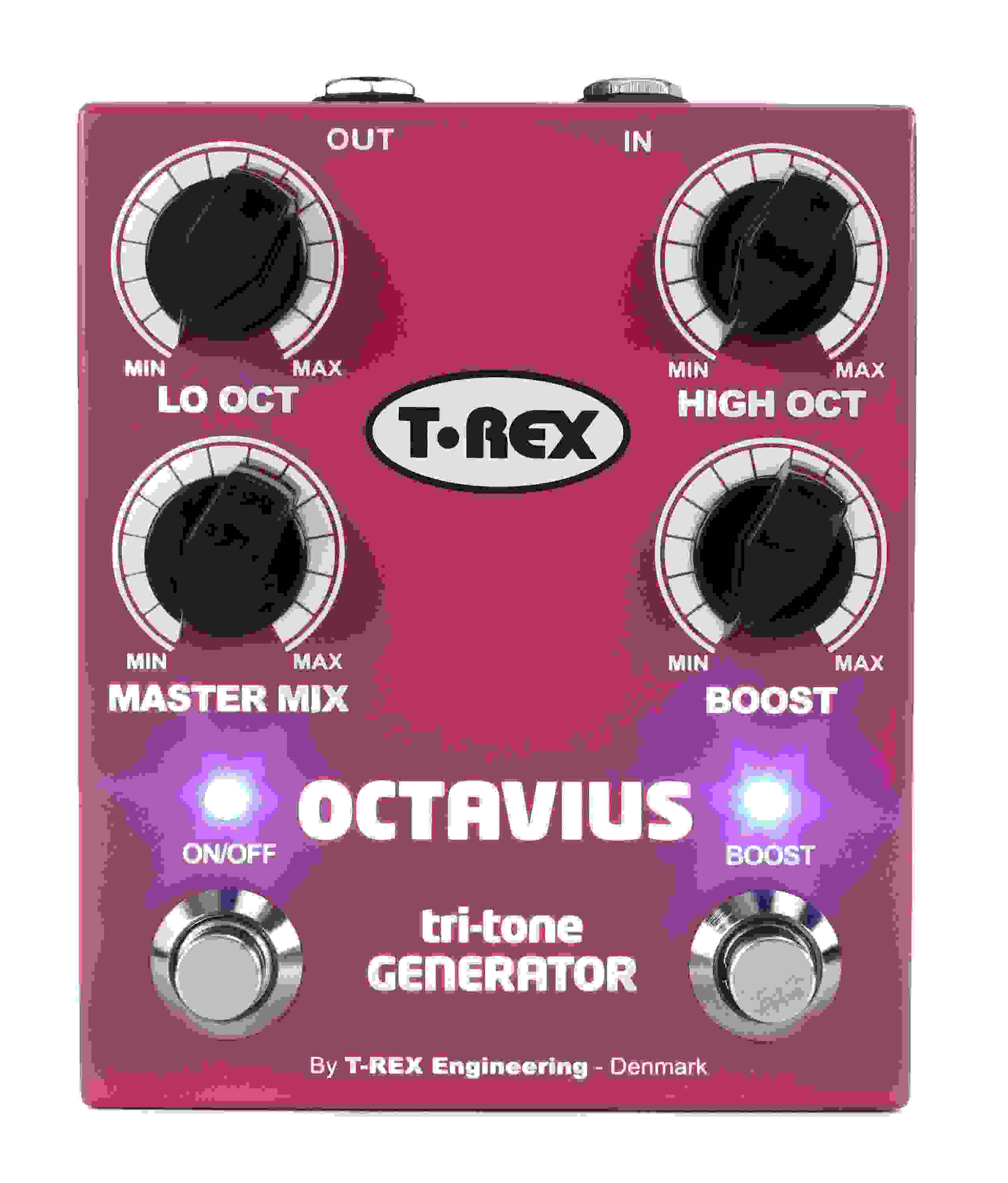 T-Rex Octavius Tri-tone Generator Pedal | Sweetwater