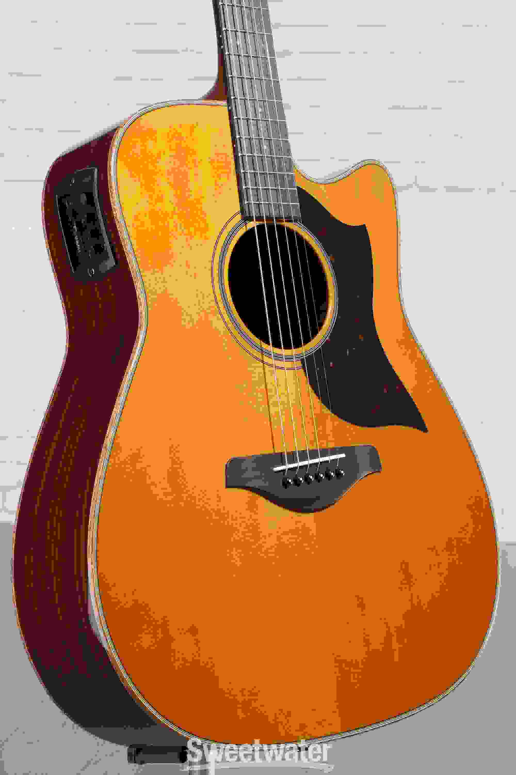 Yamaha A1R Acoustic-electric Guitar - Vintage Natural | Sweetwater