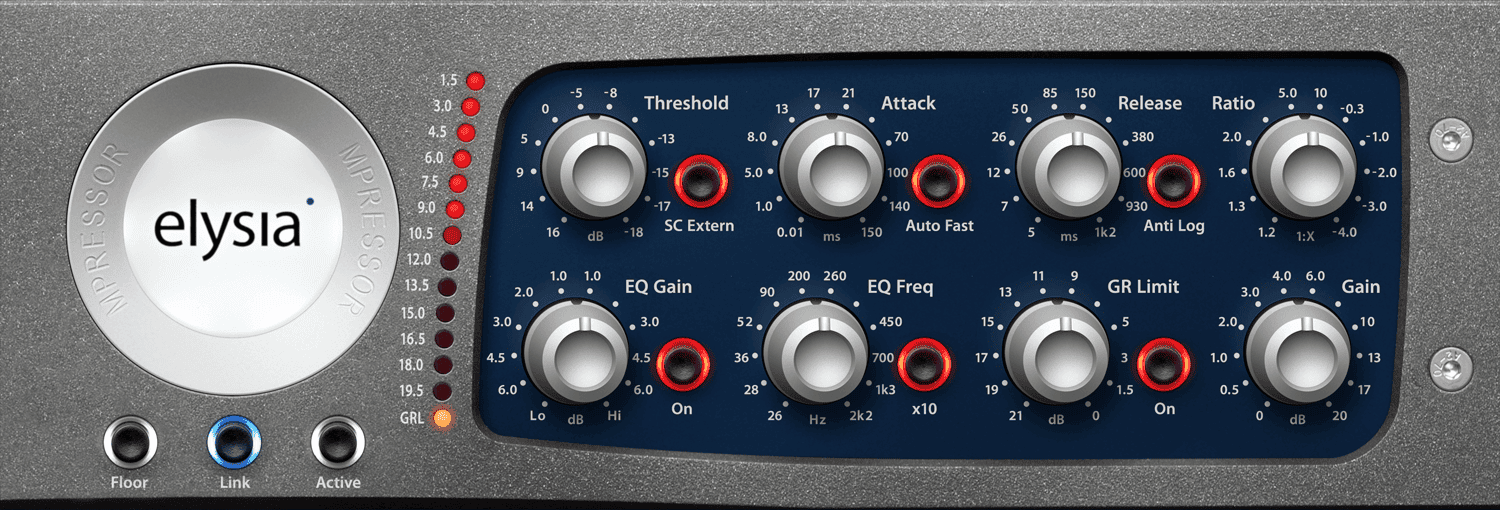 Brainworx elysia mpressor Compressor and Dynamics Plug-in | Sweetwater