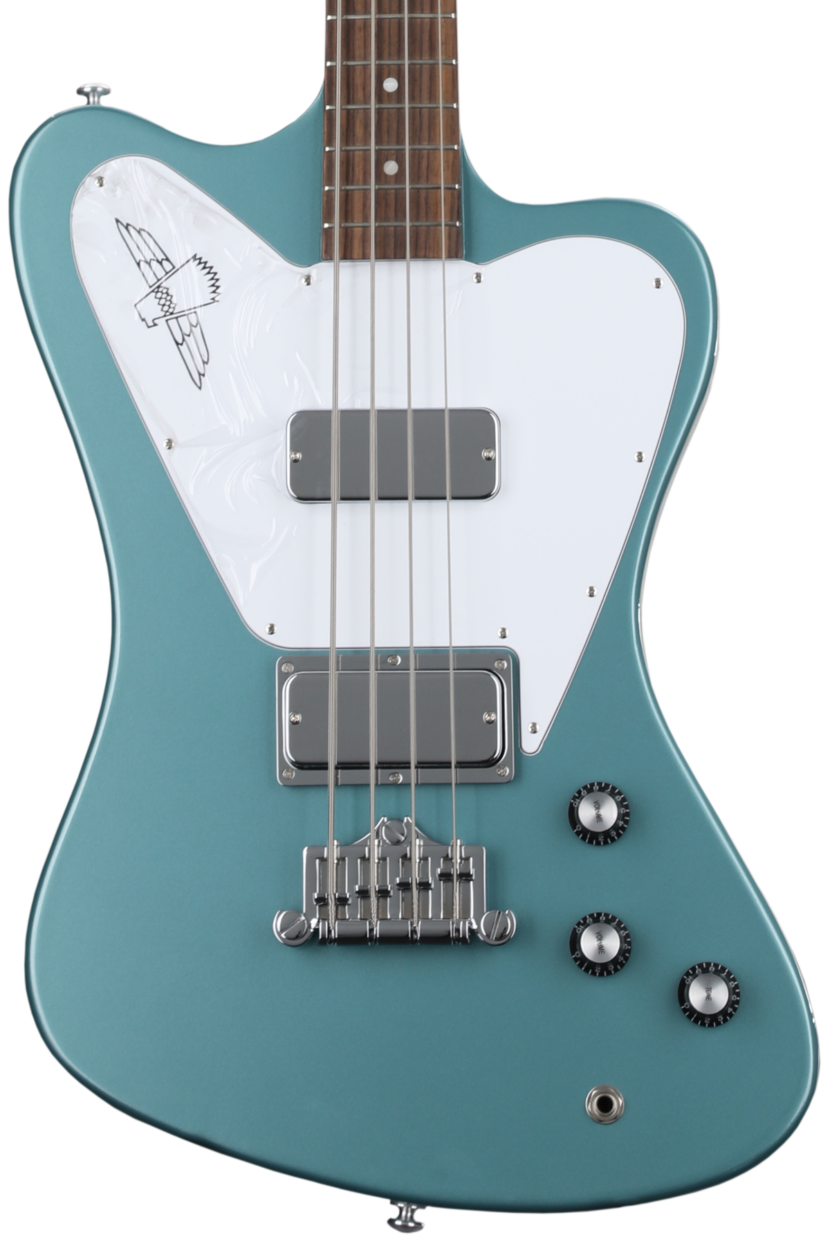 Gibson Thunderbird Bass Guitar - Faded Pelham Blue with Non-reverse ...