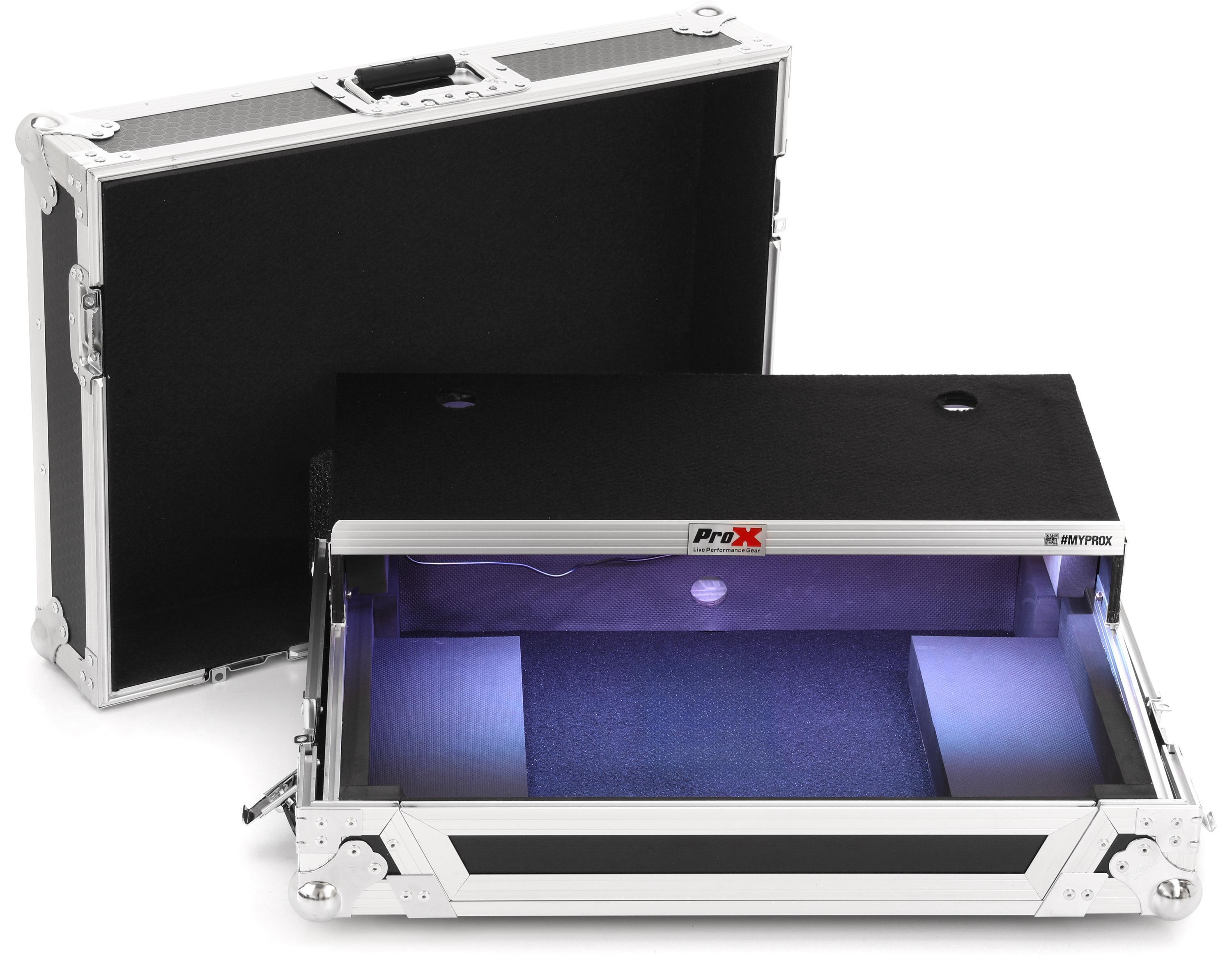ProX XS-DDJSR2-LT-LED Flight Case for Pioneer DJ Controllers | Sweetwater