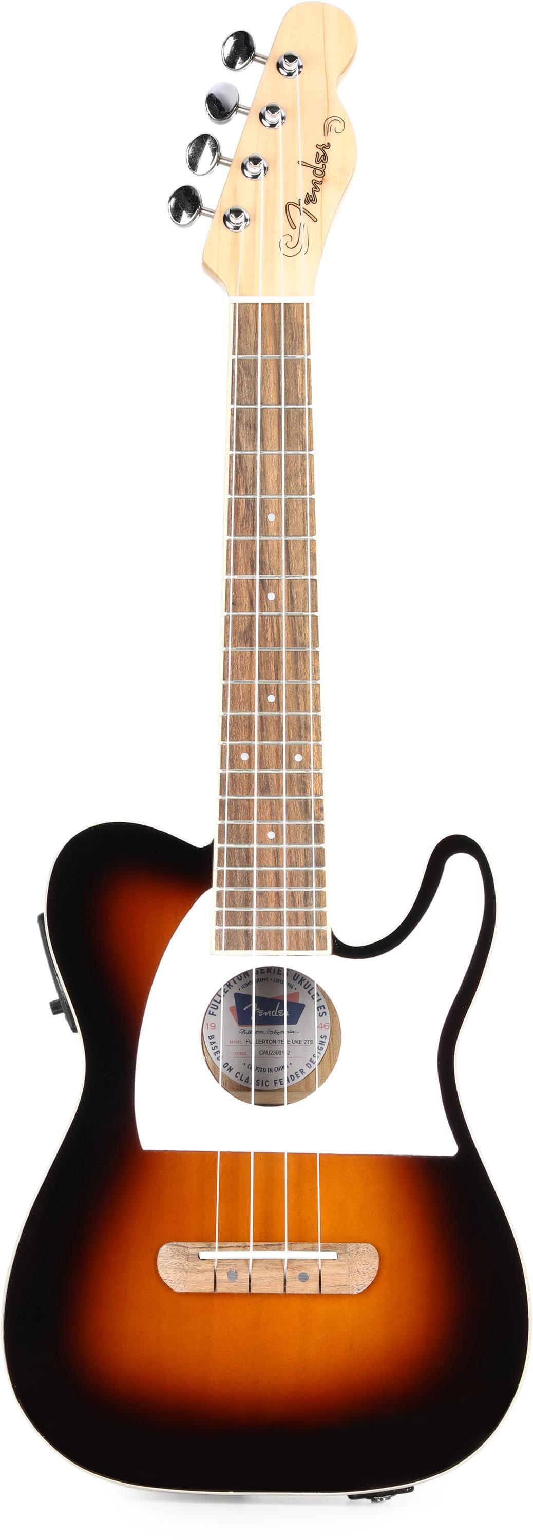 Fender Fullerton Telecaster Uke - 2-tone Sunburst | Sweetwater