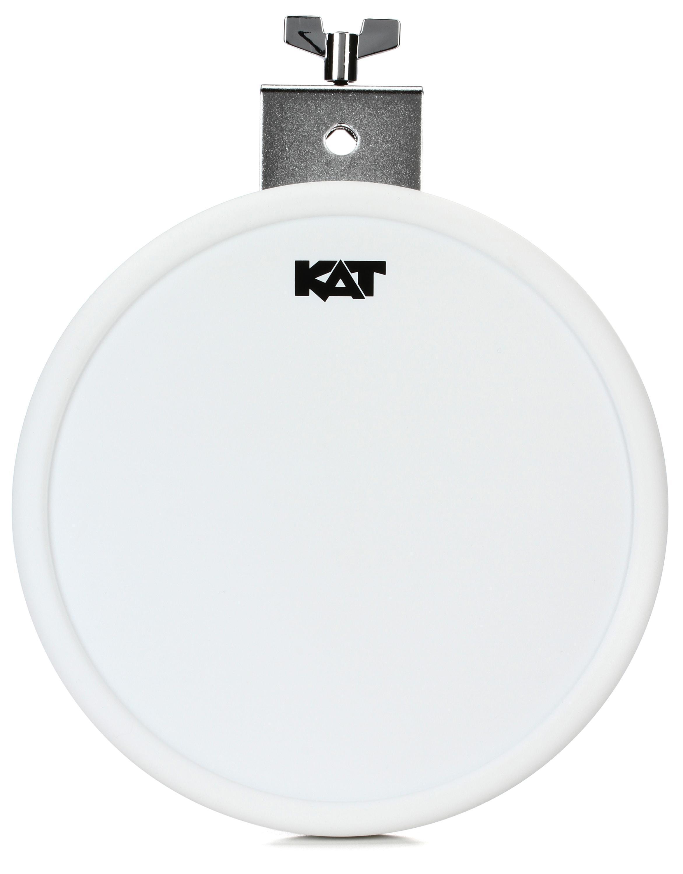 KAT Percussion KT2EP1 9" Dual Zone Drum Pad - White | Sweetwater