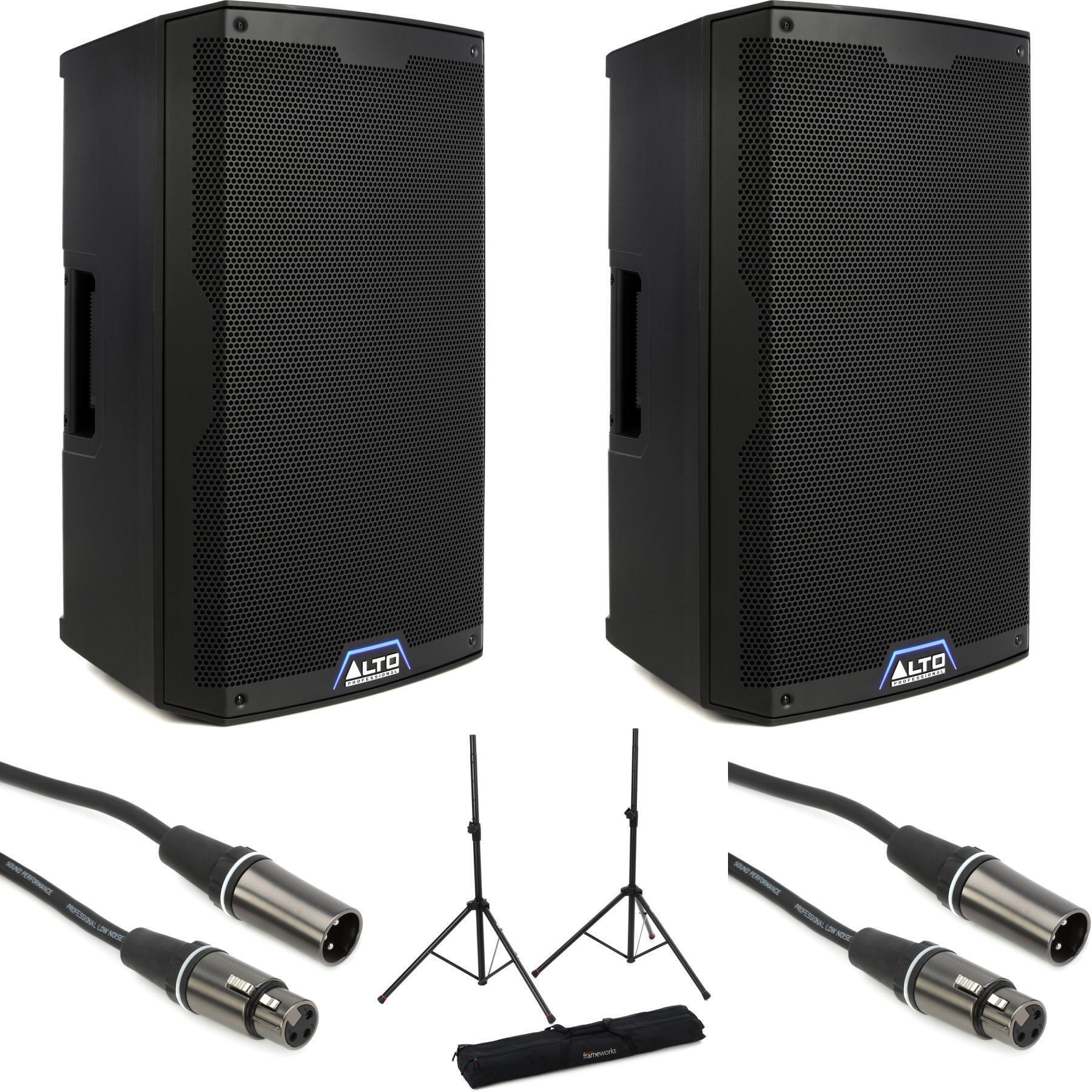 Alto Professional TS415 2,500-watt 15-inch Powered Speaker and Speaker ...