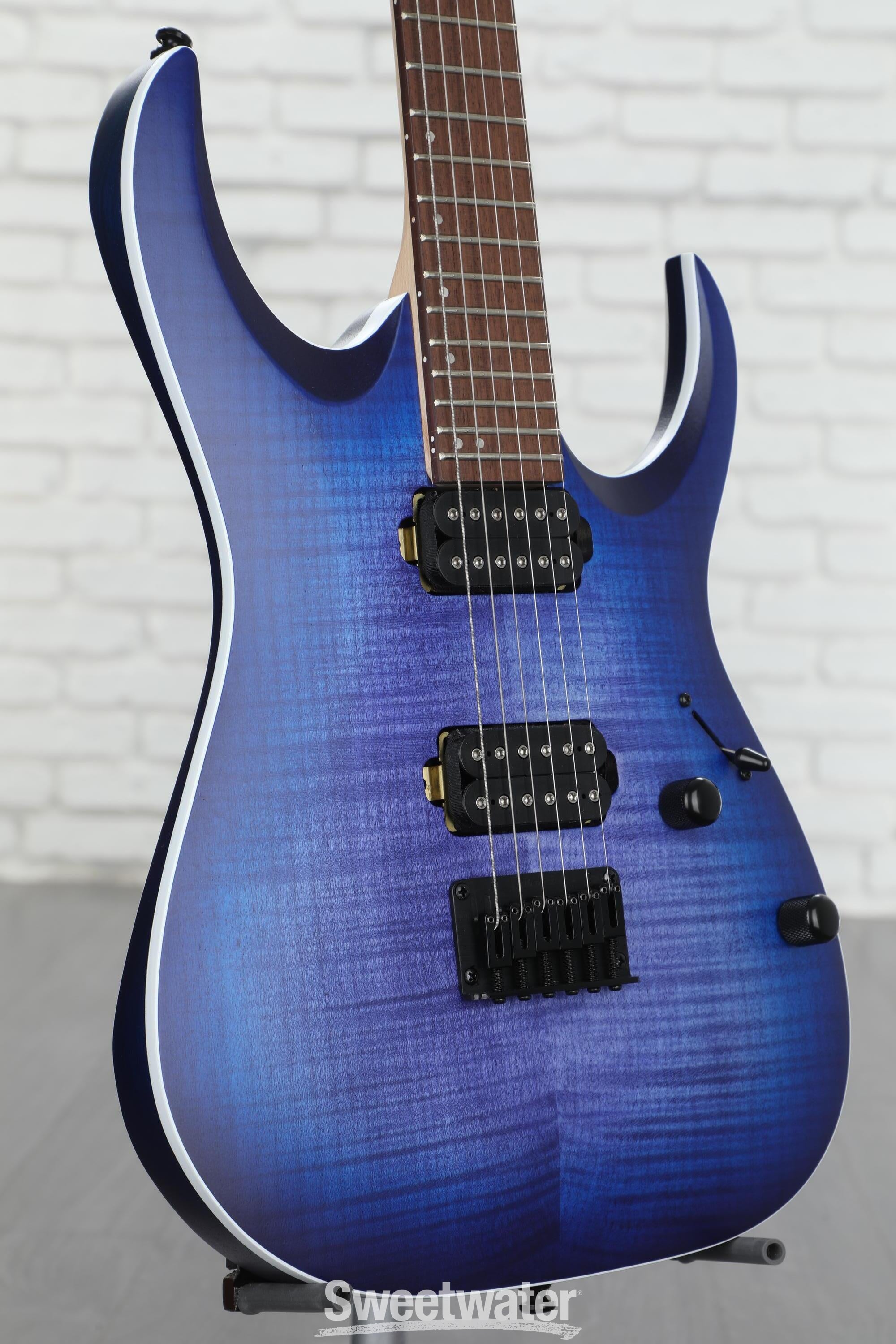 Ibanez RGA42FM - Blue Lagoon Burst Flat | Sweetwater