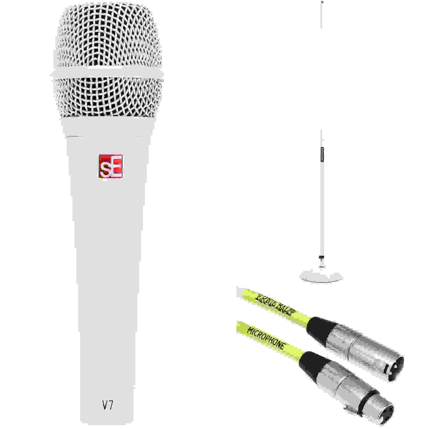 sE Electronics V7 Supercardioid Dynamic Handheld Vocal Microphone with ...