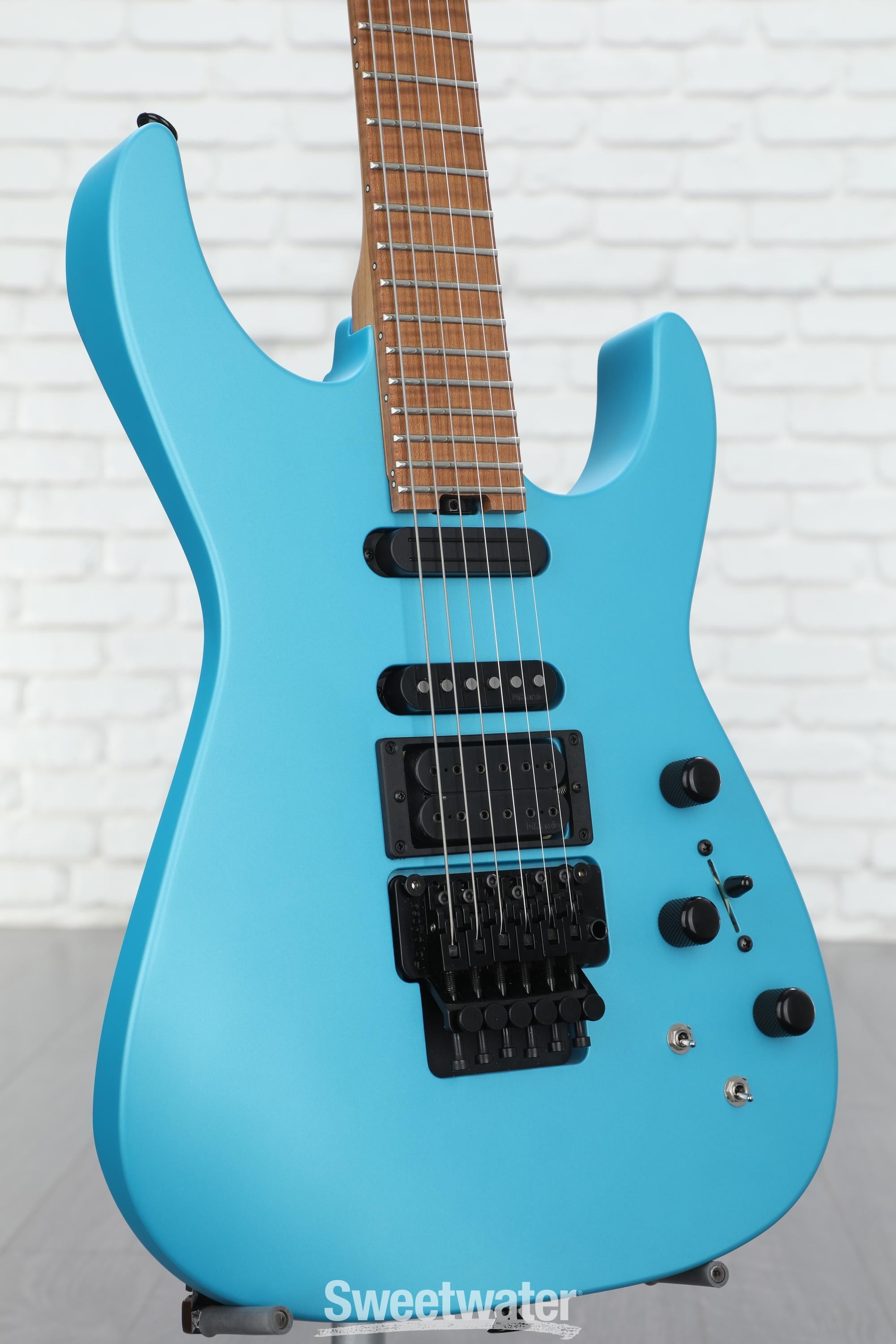 Jackson USA Signature Phil Collen PC1 - Matte Blue Frost | Sweetwater