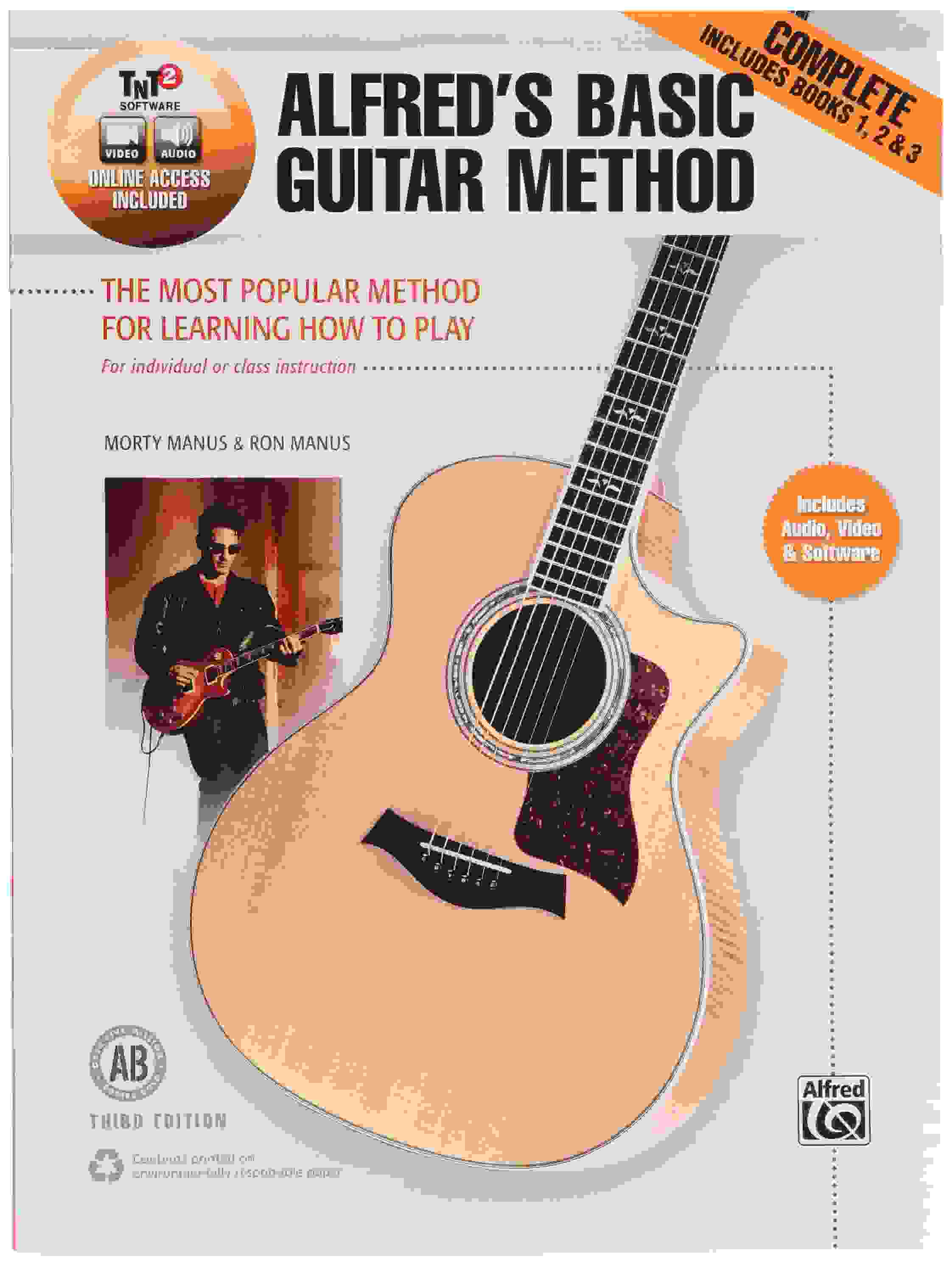 Alfred Music Basic Guitar Method, Complete (Third Edition) Book with ...