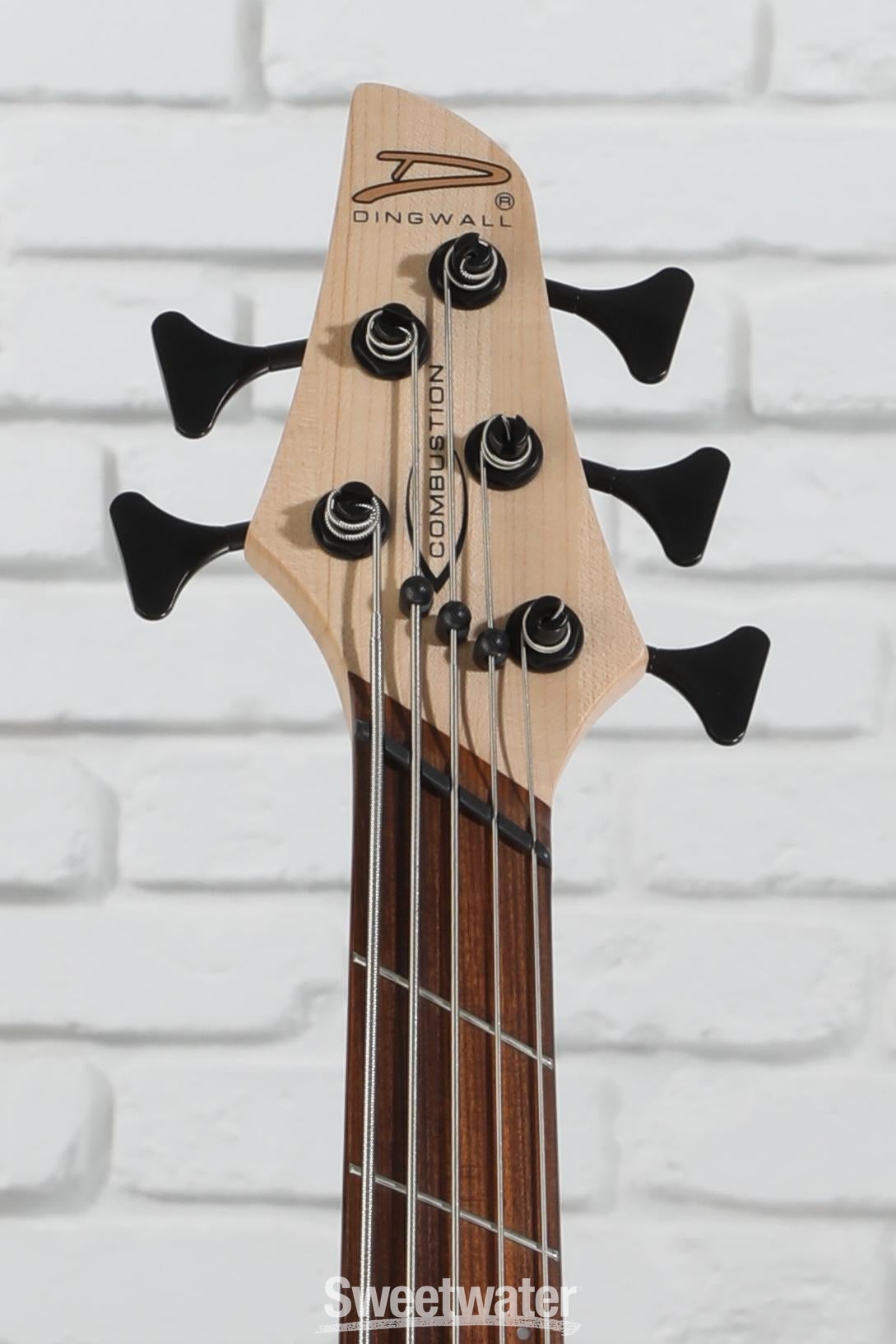 Dingwall Guitars Combustion Nashville Edition 5-string Bass Guitar - 2-tone Blackburst | Sweetwater