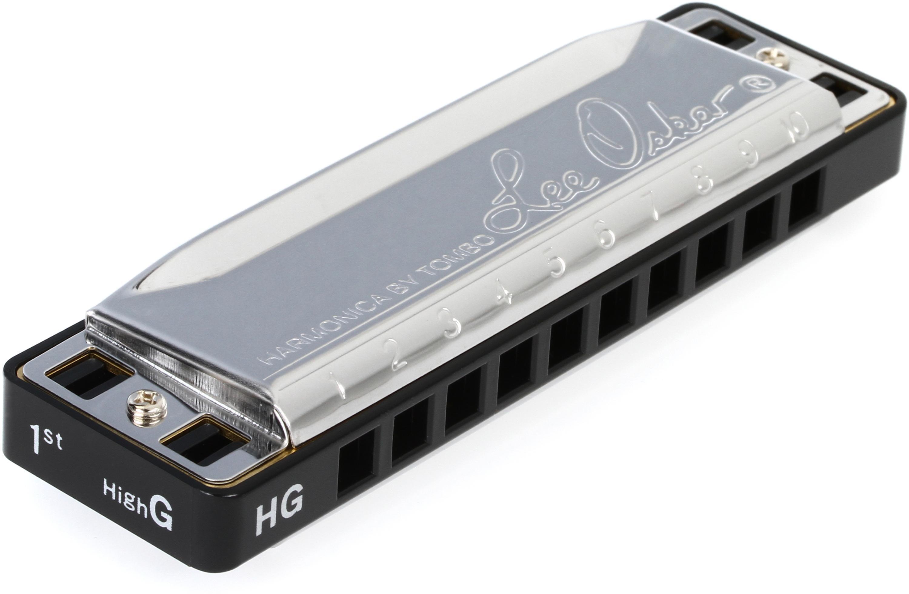 Lee Oskar Major Diatonic Harmonica - Key of High G | Sweetwater