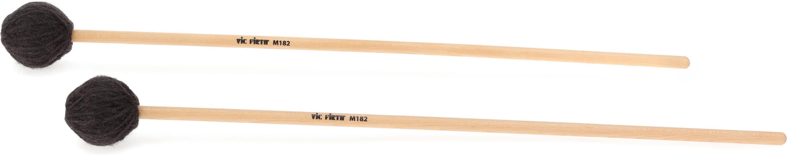 Vic Firth M182 Corpsmaster Marimba Mallets - Medium | Sweetwater