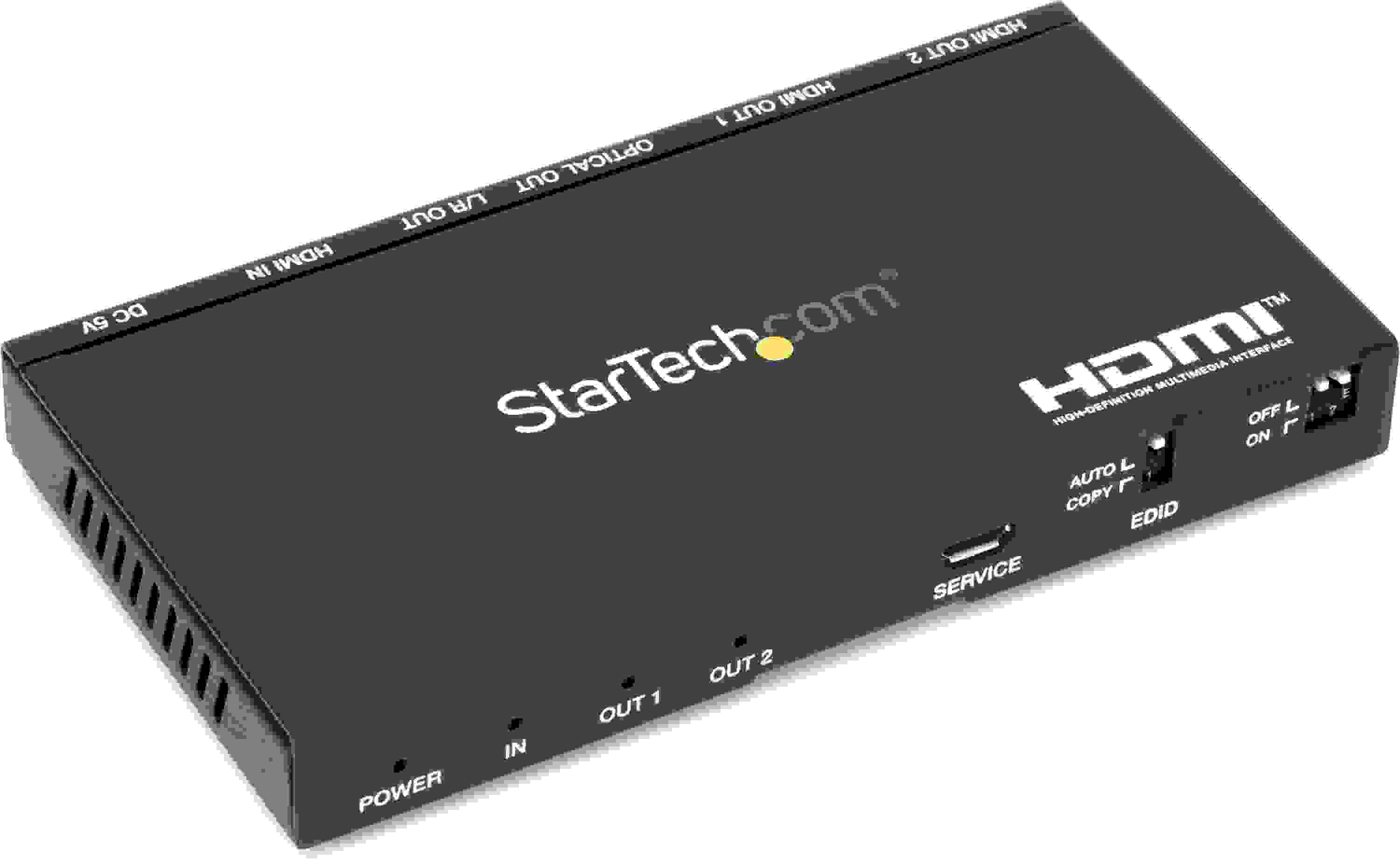 StarTech.com 2-port HDMI 2.0 Splitter | Sweetwater