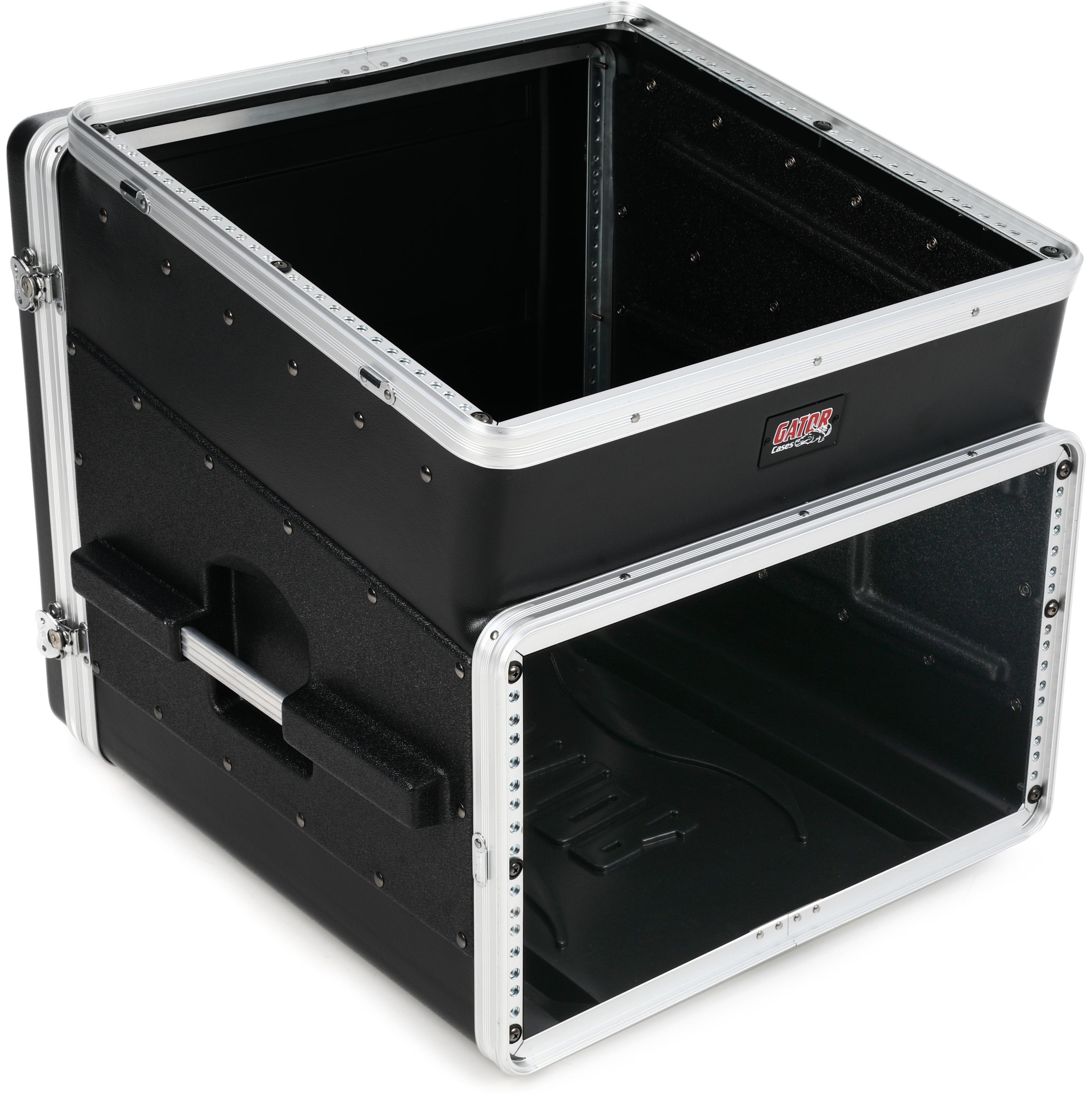 Gator GRC-10X6 10U Top / 6U Front Console Audio Rack | Sweetwater