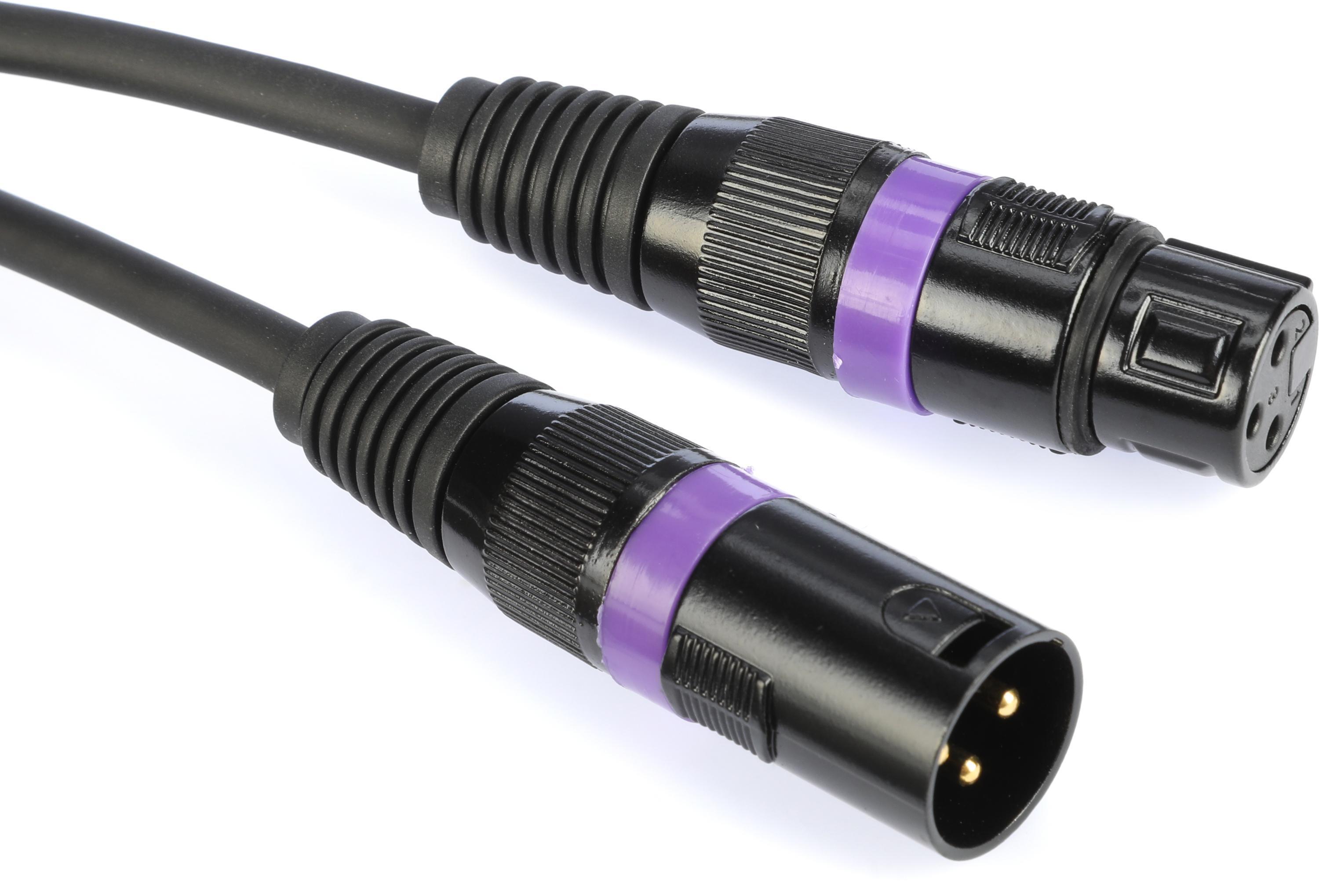 Accu-Cable AC3PDMX100 3-pin/3-conductor DMX Cable - 100 foot | Sweetwater