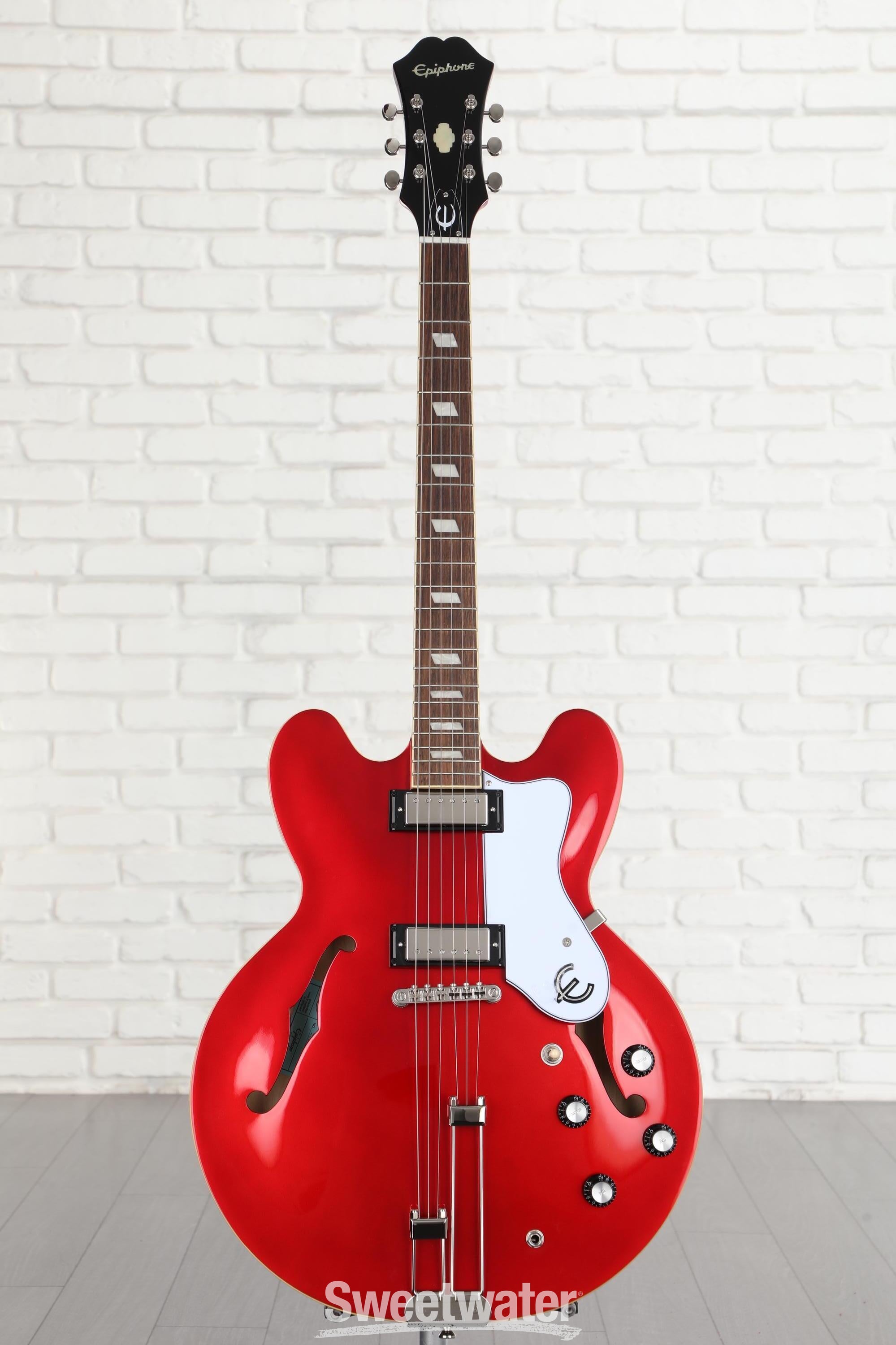 Epiphone Riviera Semi-hollowbody - Sparkling Burgundy | Sweetwater