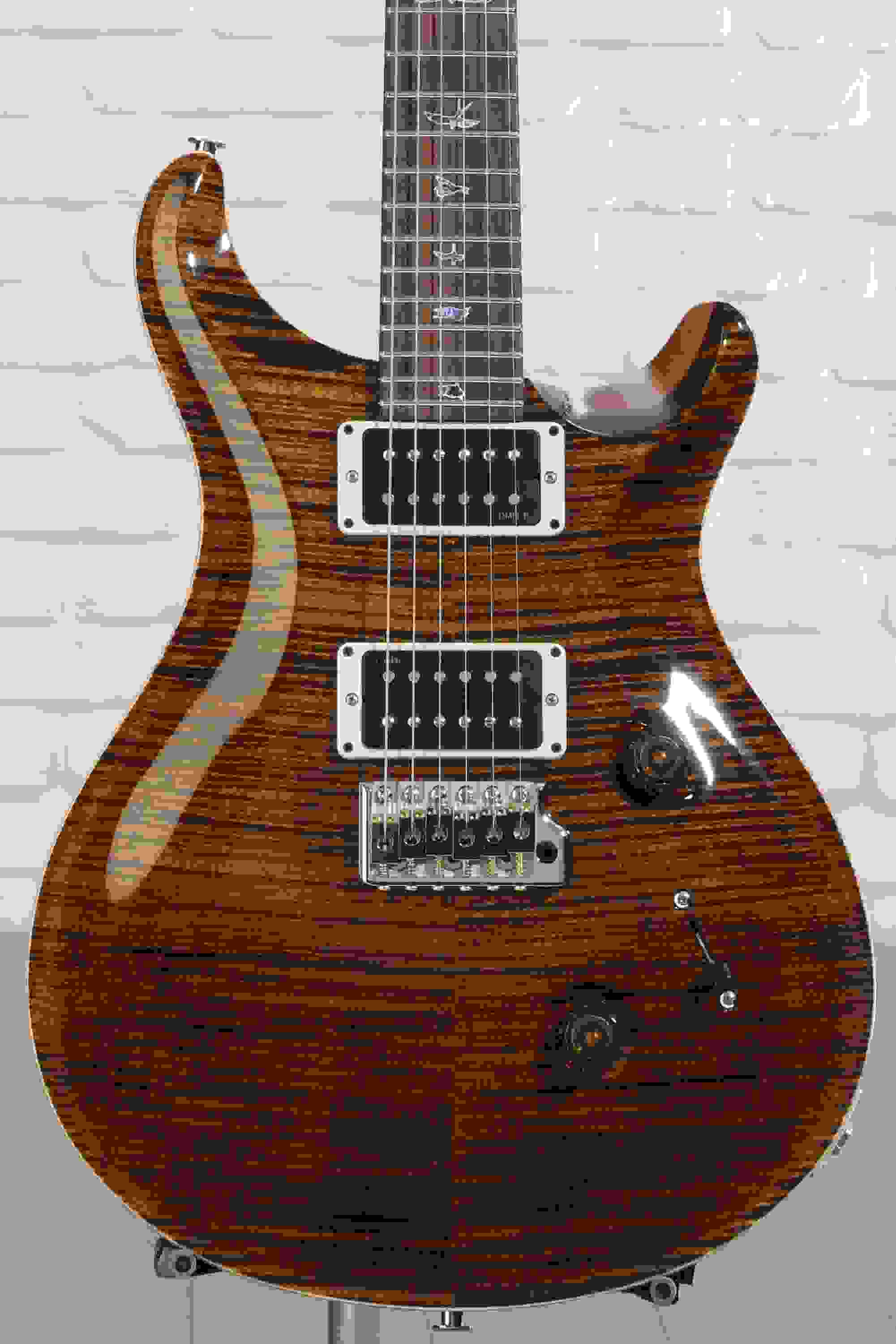 PRS 40th Anniversary Custom 24 Electric Guitar - Tiger Eye | Sweetwater
