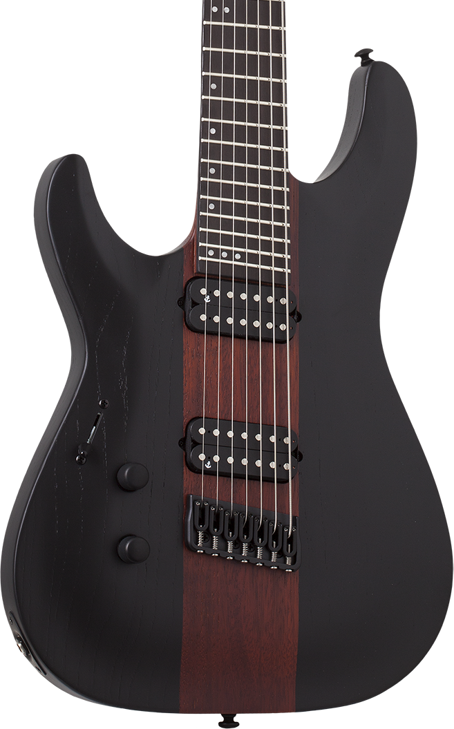 Schecter C-7 Multi-scale Rob Scallon Left-handed 7-string Electric ...