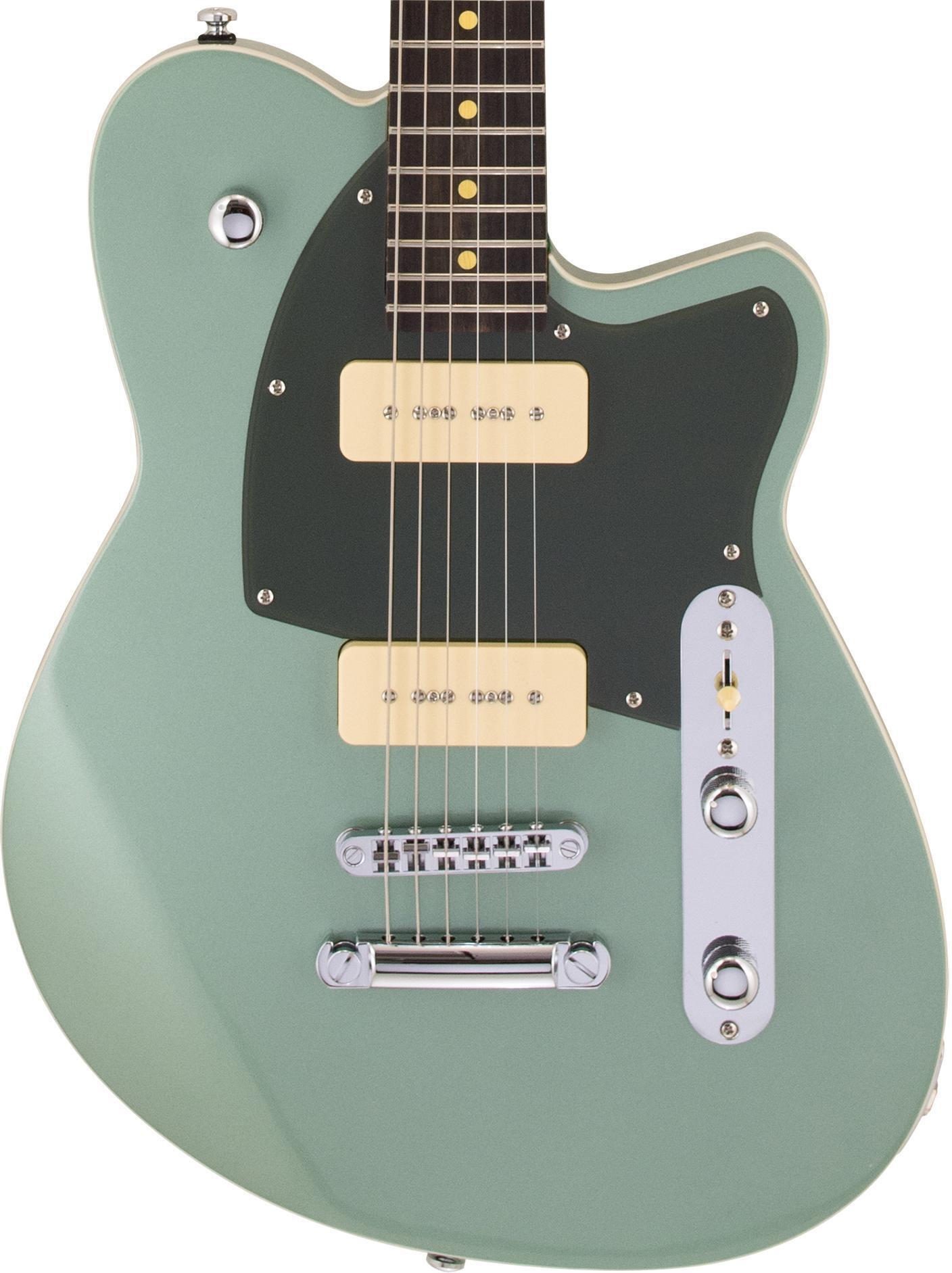 Reverend Charger 290 Solidbody Electric Guitar - Metallic Alpine ...