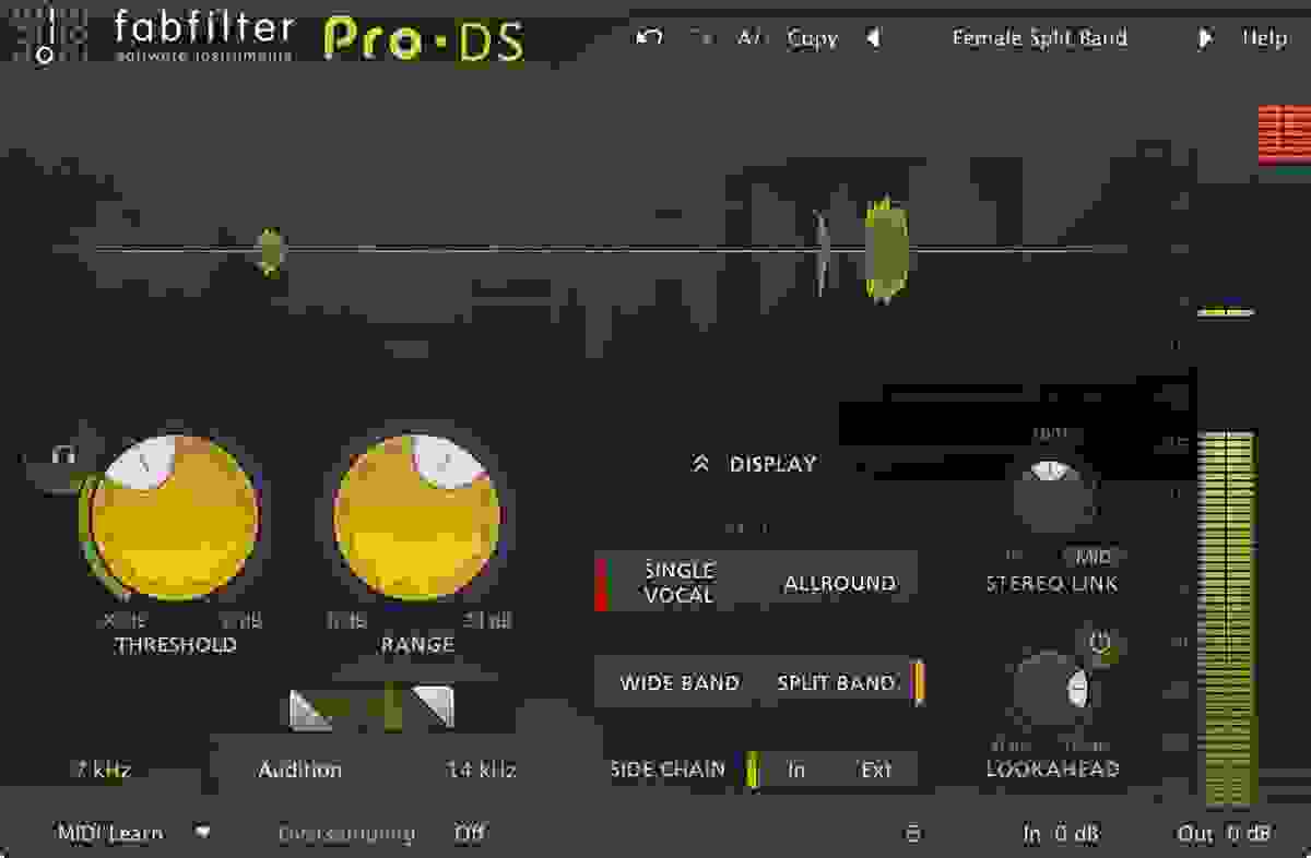 FabFilter Pro-DS De-esser Plug-in | Sweetwater
