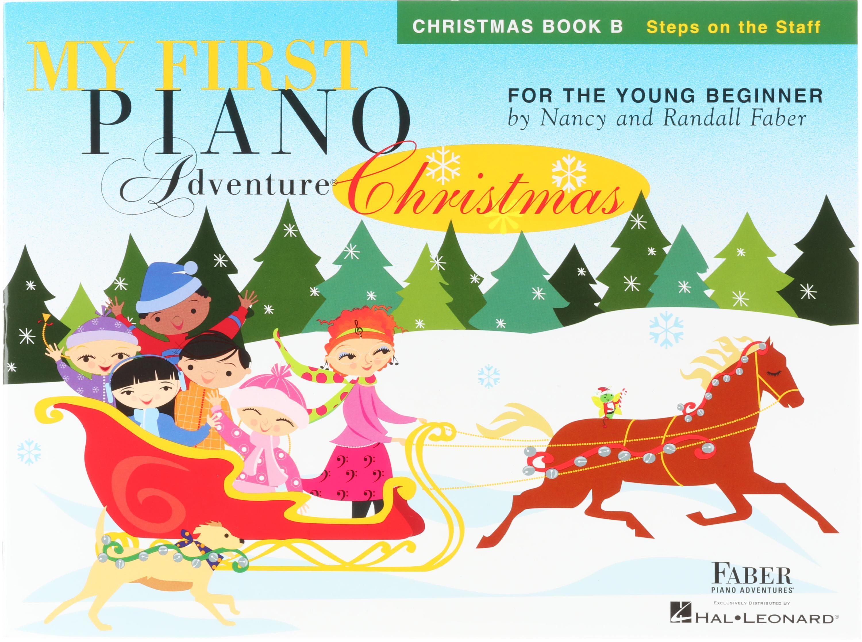 Faber Piano Adventures My First Piano Adventure Christmas - Book B ...