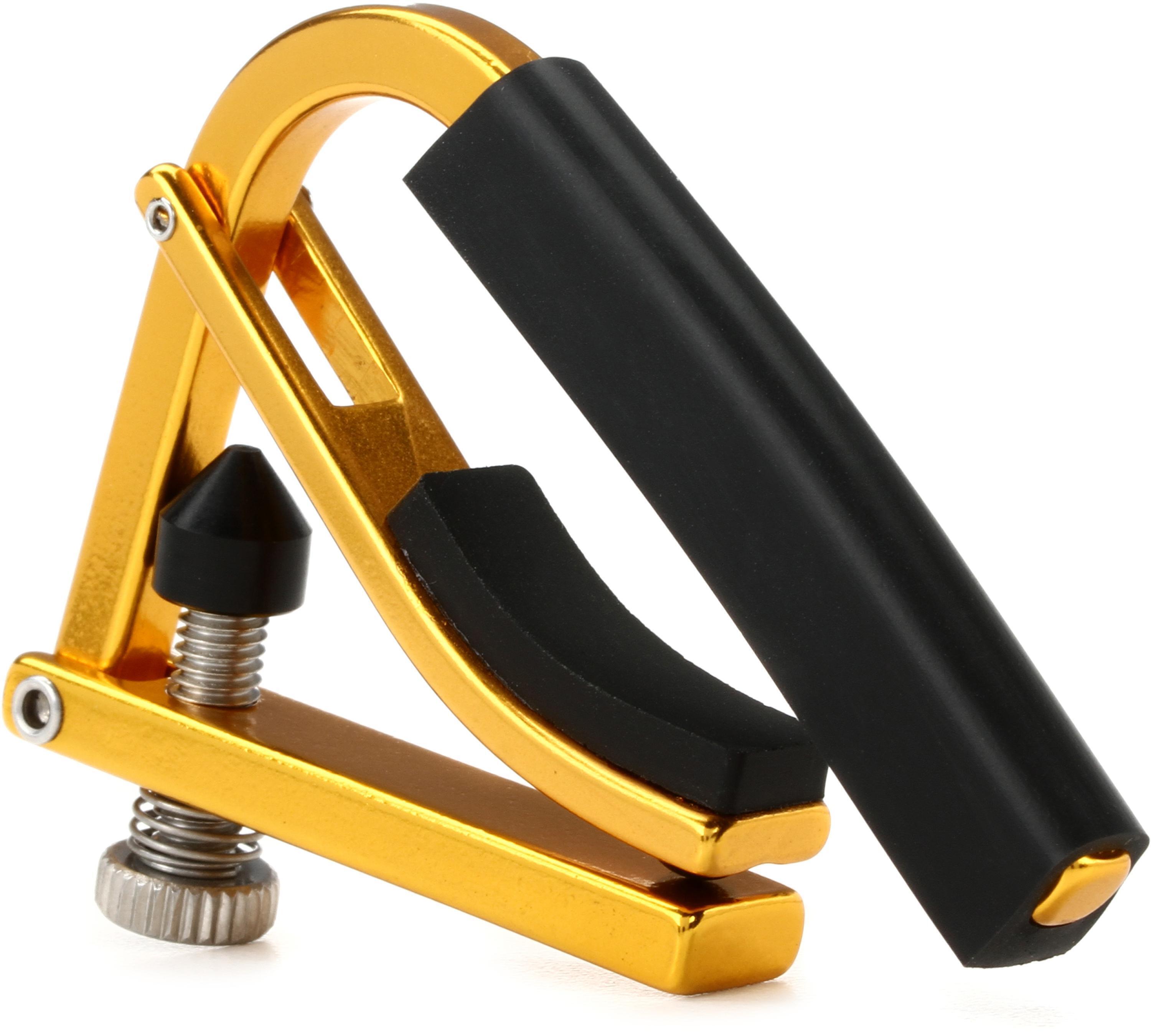 Shubb L1 Lite Capo for Steel String Guitar - Gold | Sweetwater