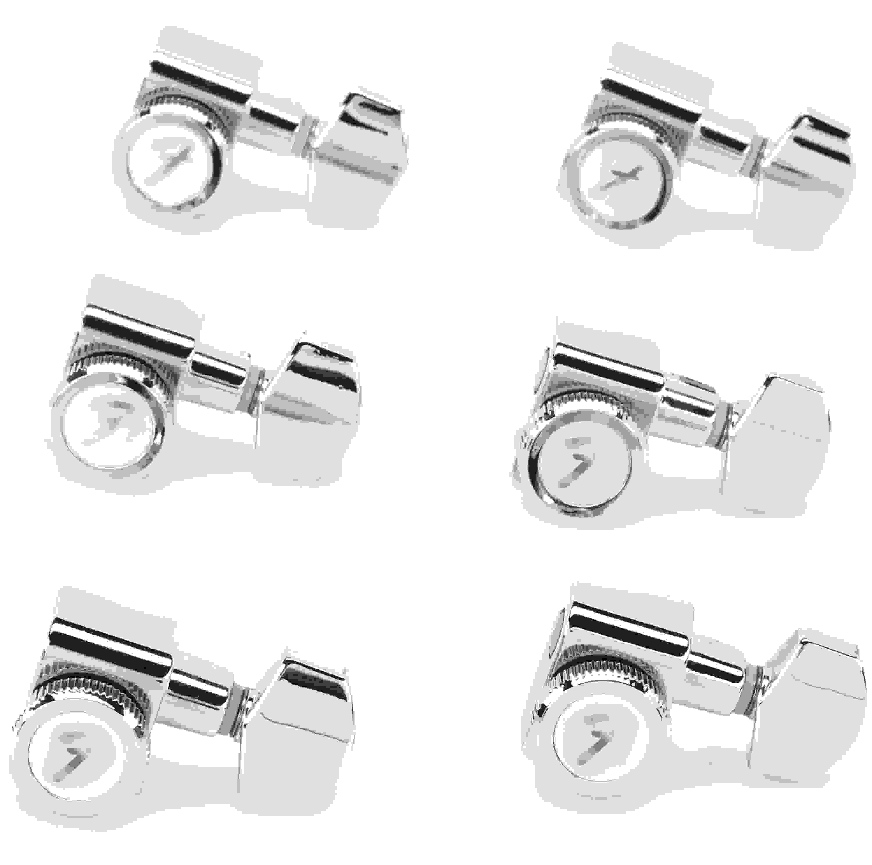 Fender Locking Stratocaster/Telecaster Tuning Machine Set - Chrome ...