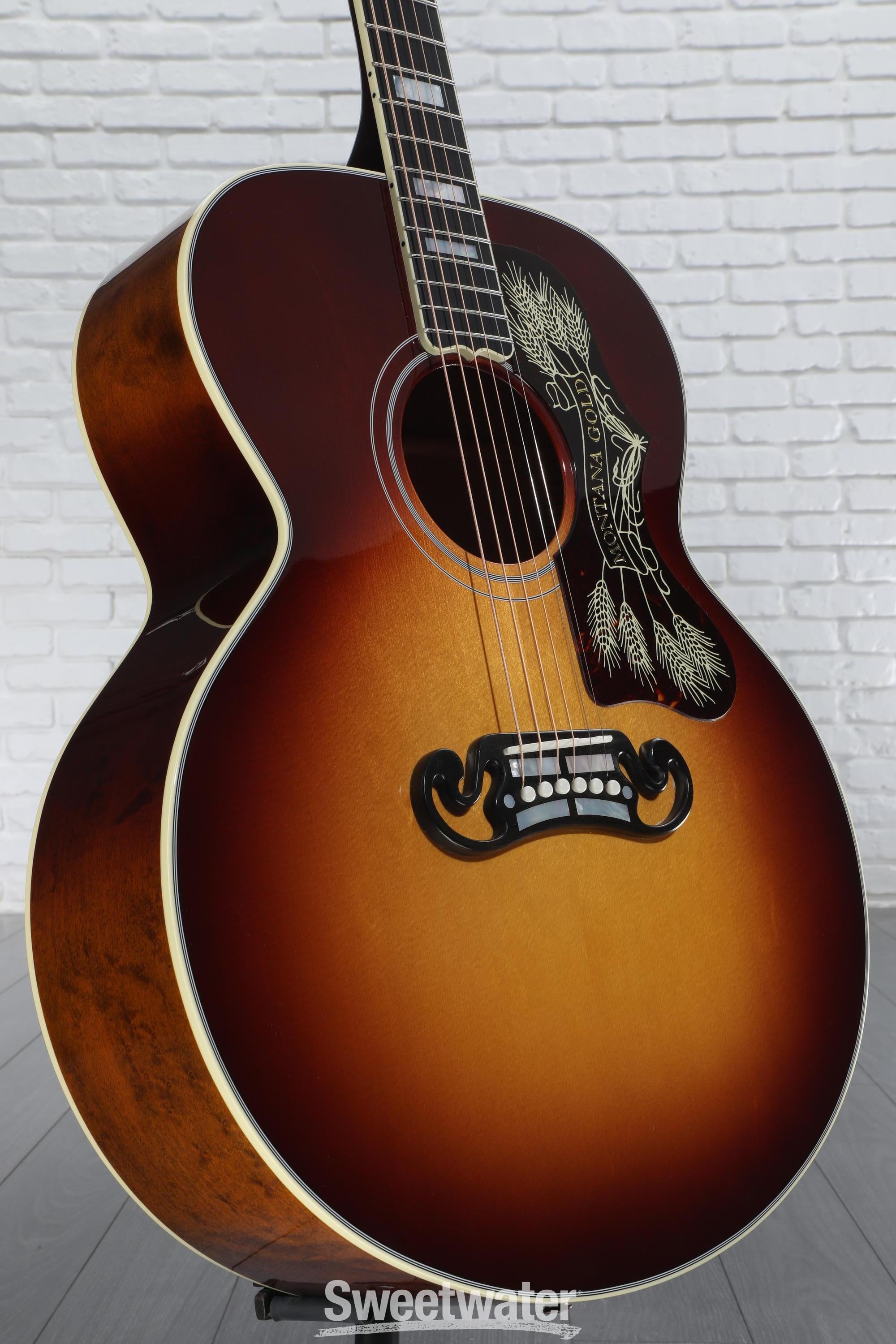 Gibson Acoustic Dealer Select Montana Gold Acoustic-electric Guitar ...
