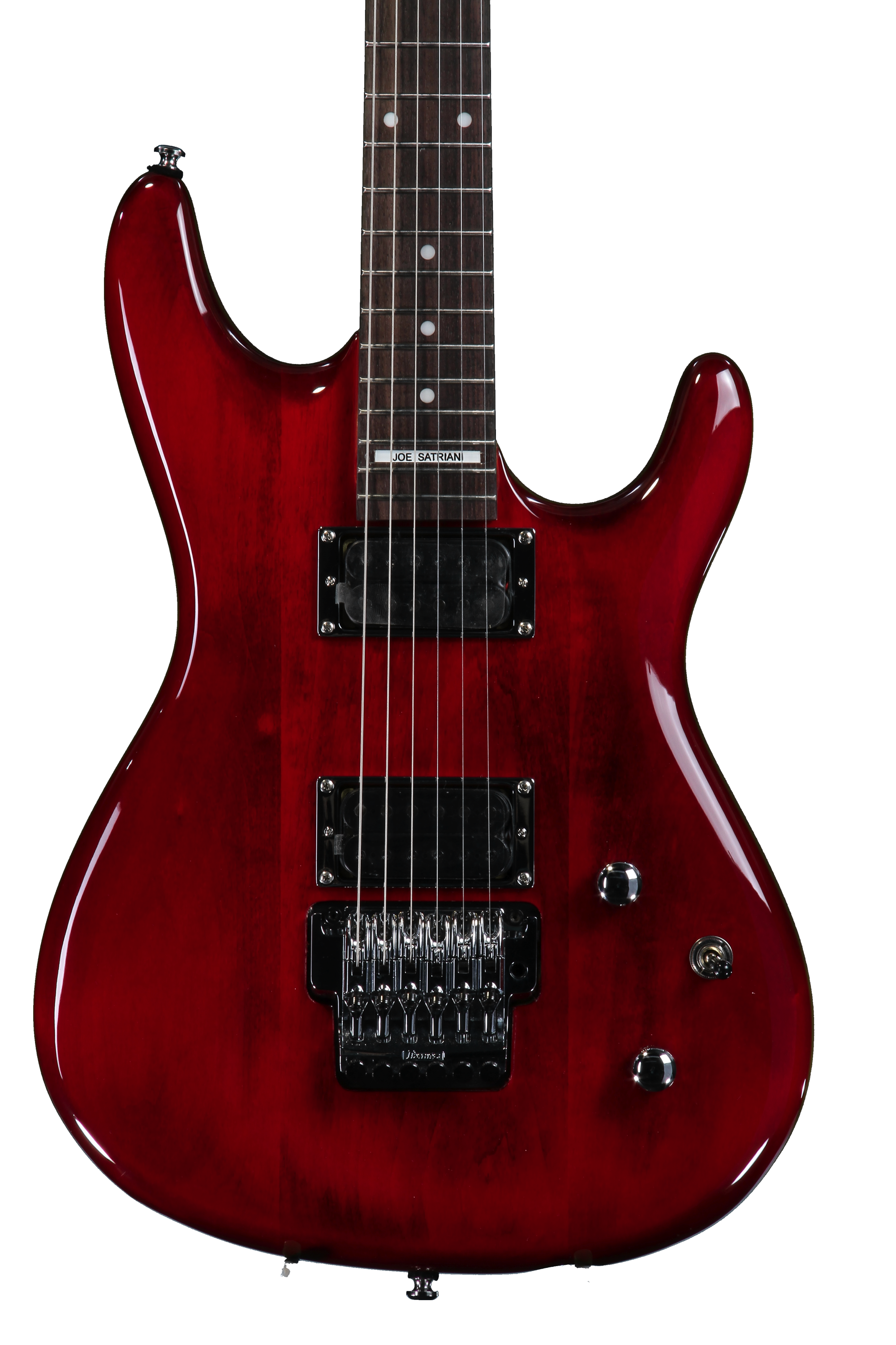 Ibanez Joe Satriani JS100 - Trans Red | Sweetwater