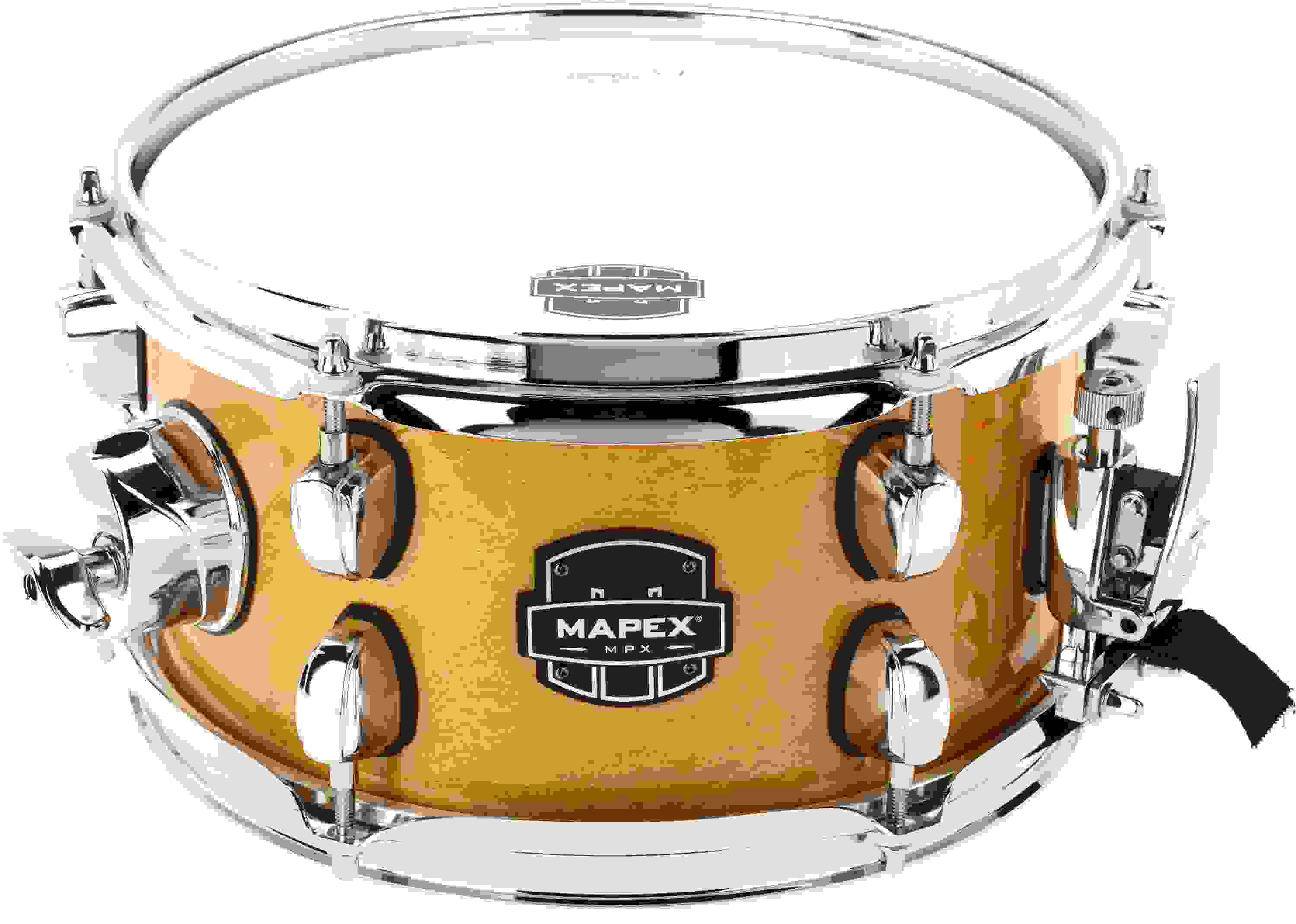Mapex MPX Maple/Poplar Side Snare Drum - 5.5 x 10-inch - Natural with Chrome Hardware | Sweetwater