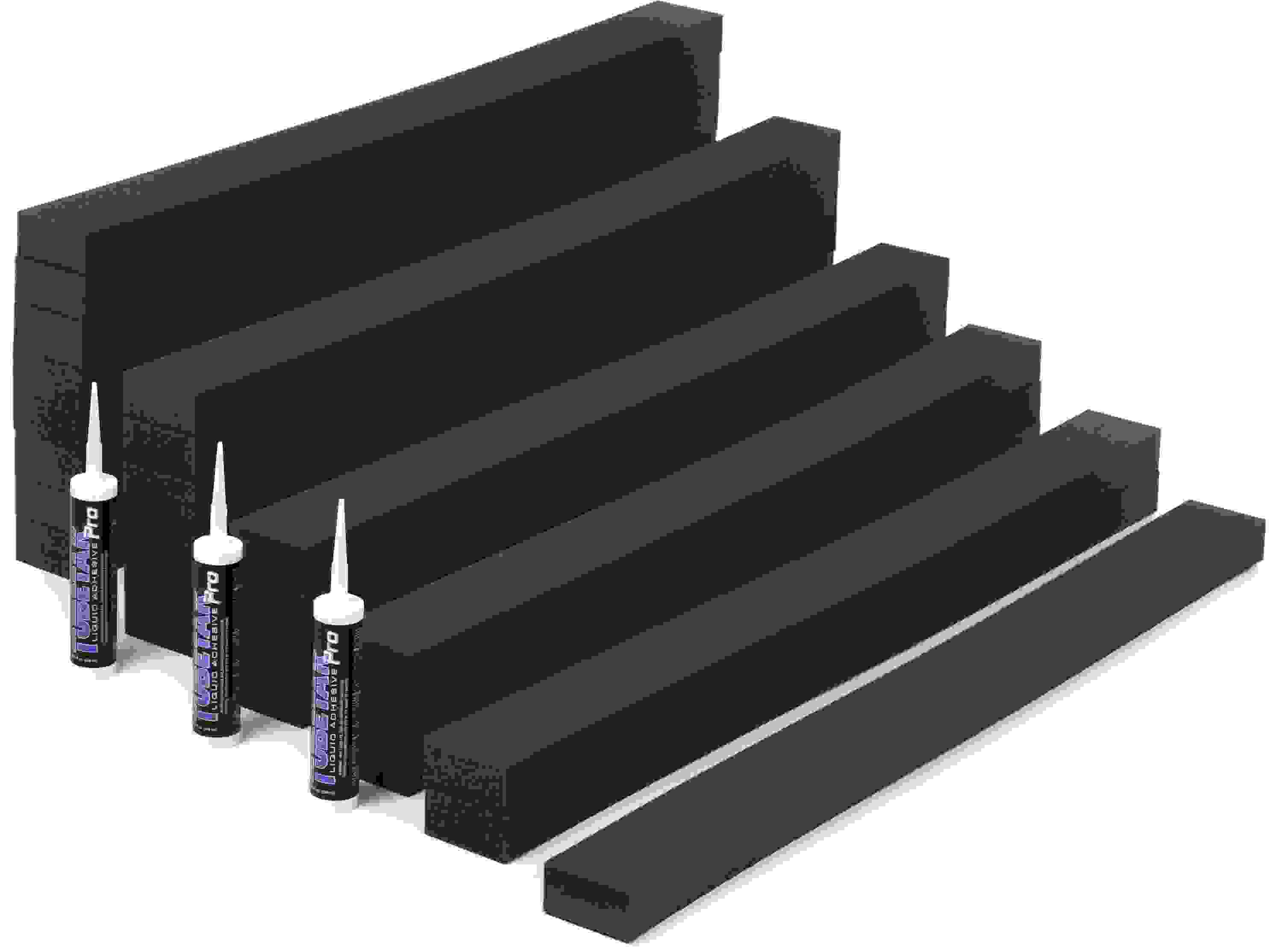 Auralex PlatFoam Kit Riser Isolation Foam, 24pc | Sweetwater