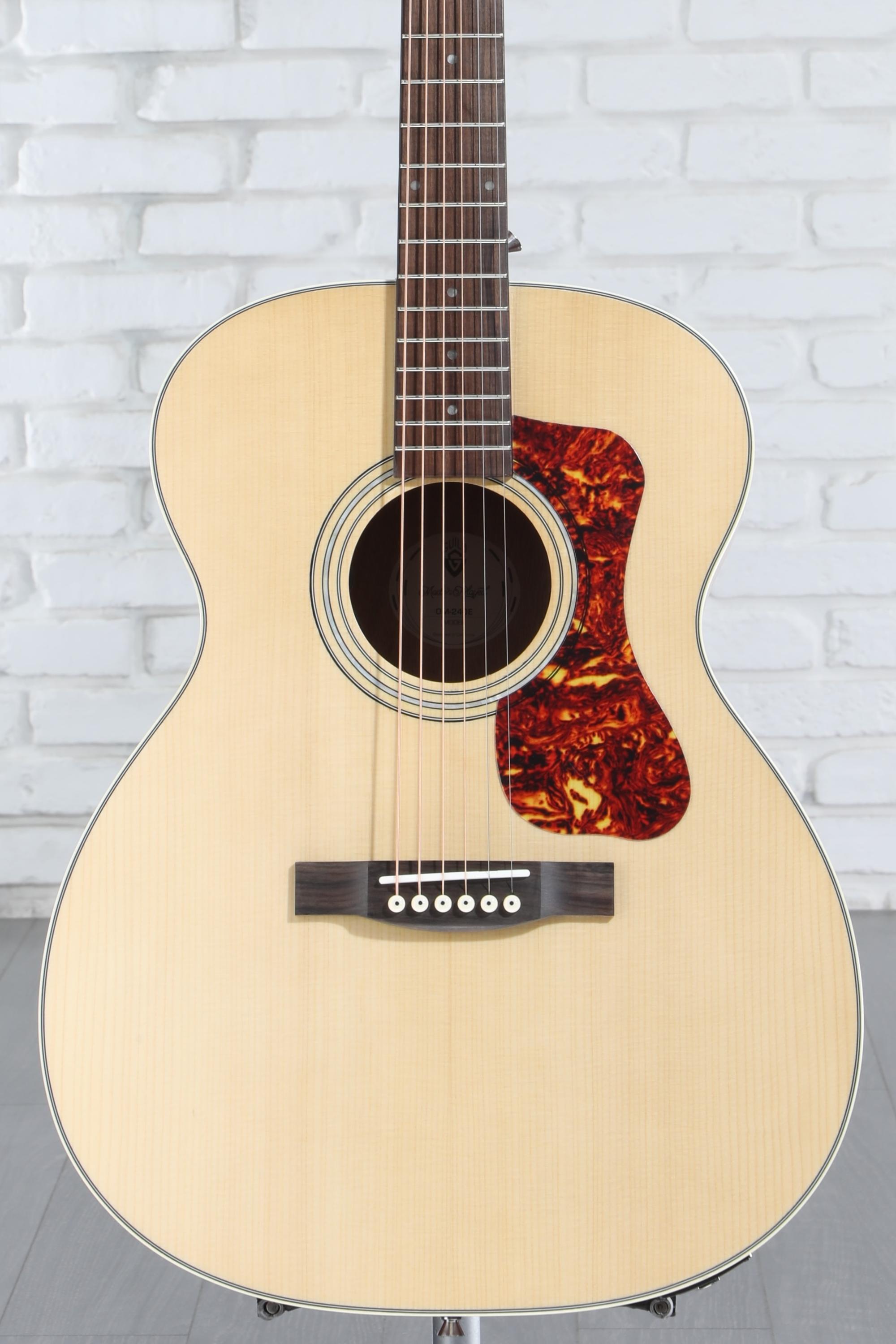 Guild OM-240E Acoustic-electric Guitar - Natural | Sweetwater