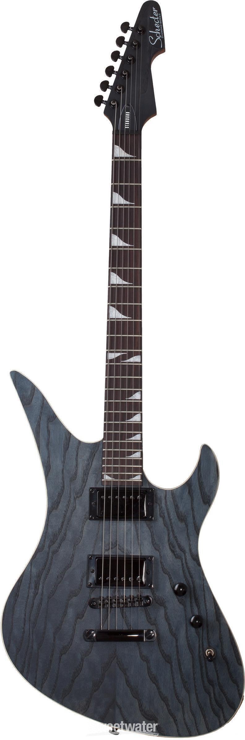 Schecter Avenger Standard Electric Guitar - Charcoal Satin | Sweetwater