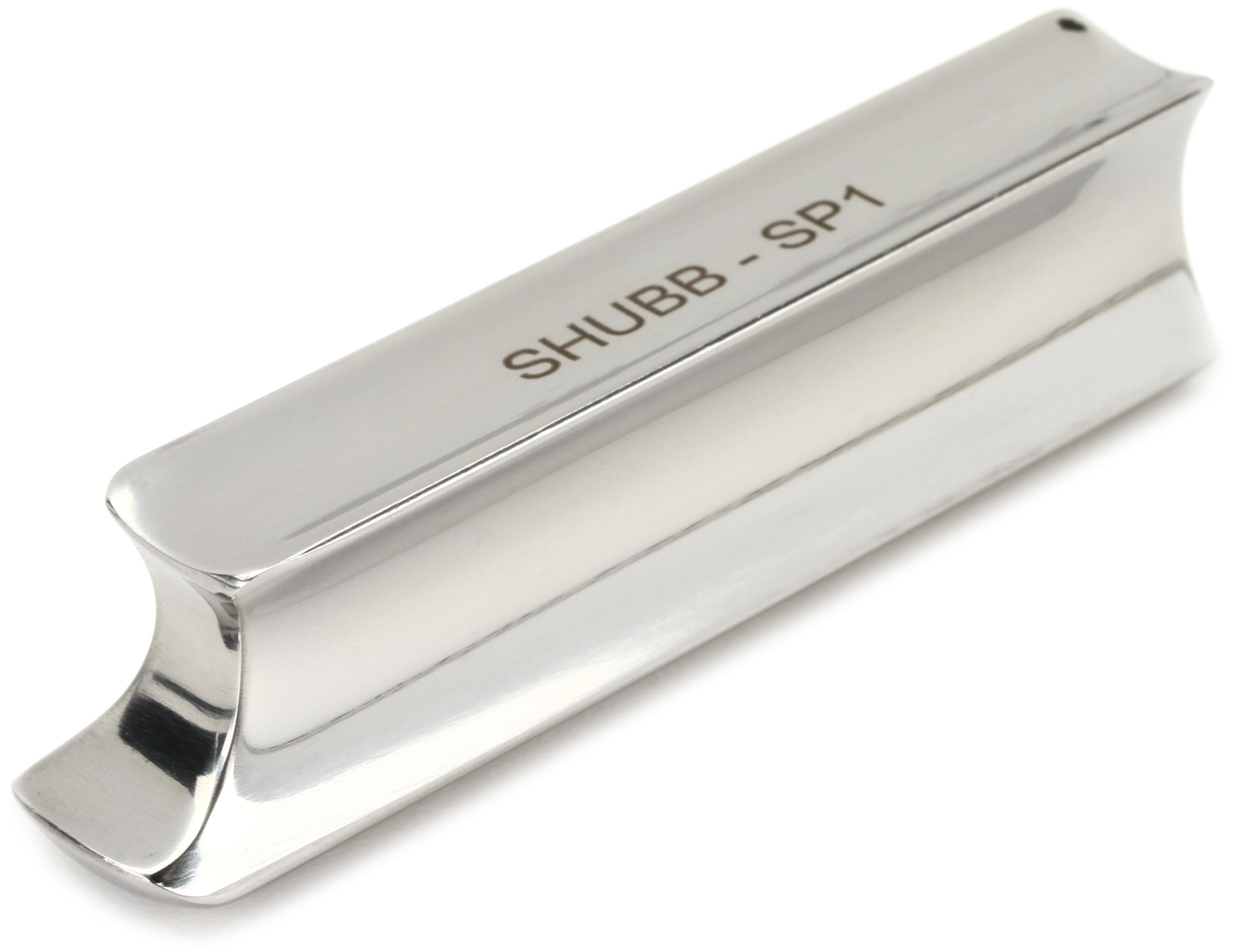 Shubb SP1 Solid Stainless Steel Slide - Semi-bullet Tip with Cutaway ...