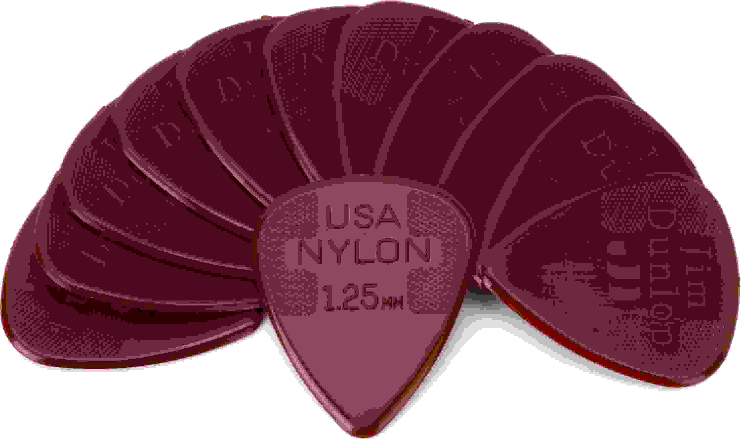 Dunlop Nylon Standard Picks - 1.25mm, 12-pack | Sweetwater