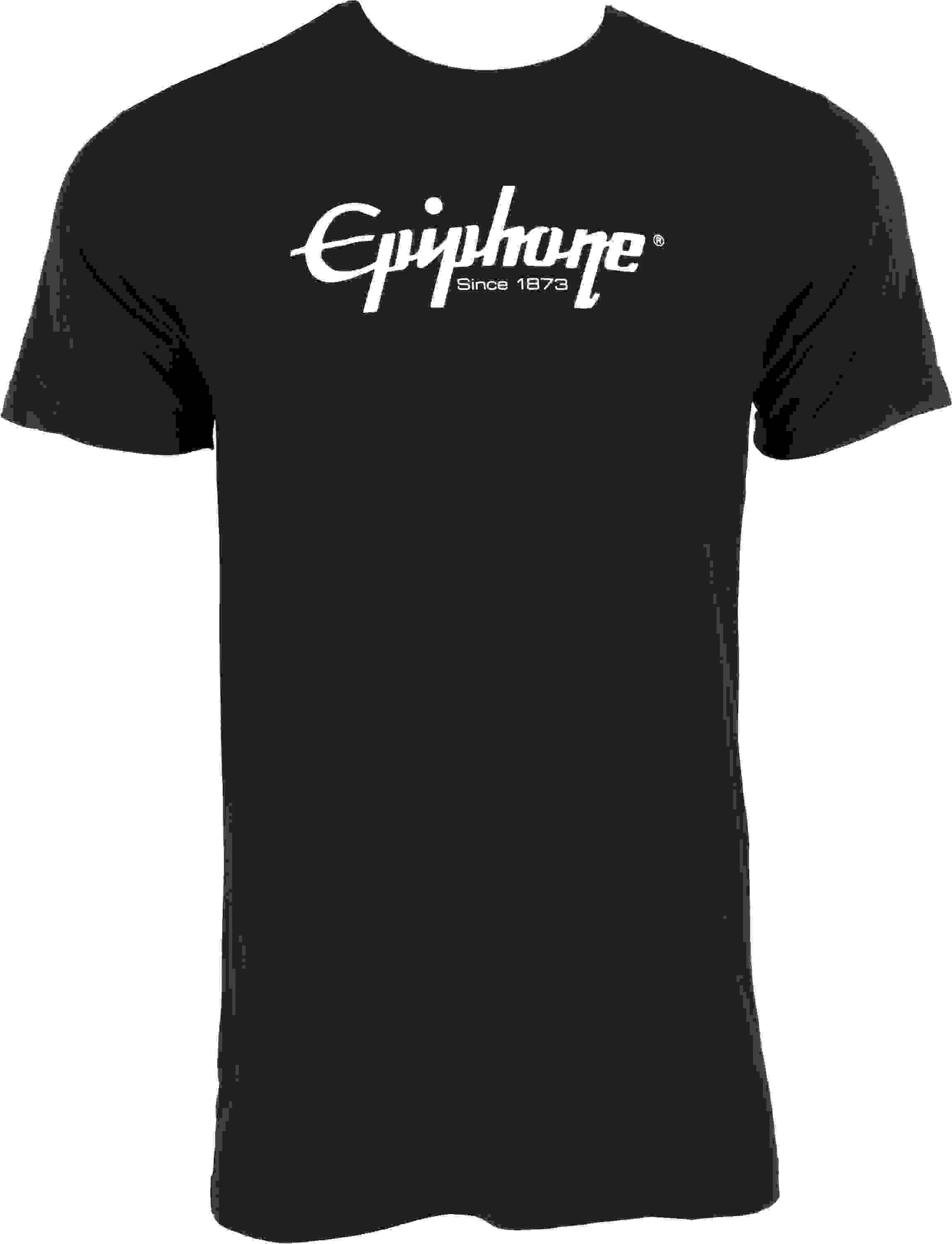 Epiphone Logo T-shirt - Black with White Graphic - XX-Large | Sweetwater