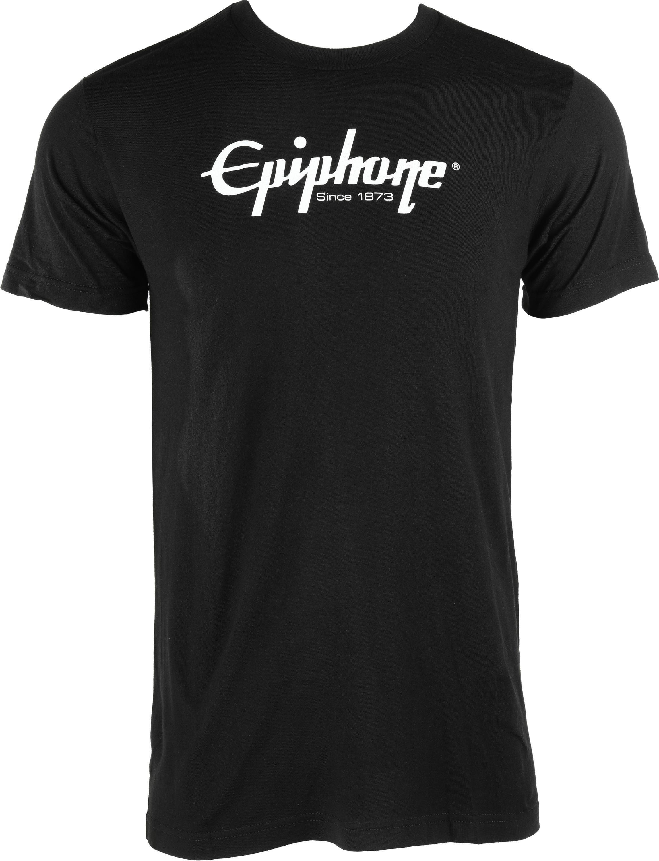 Epiphone Logo T-shirt - Black with White Graphic - X-Large | Sweetwater