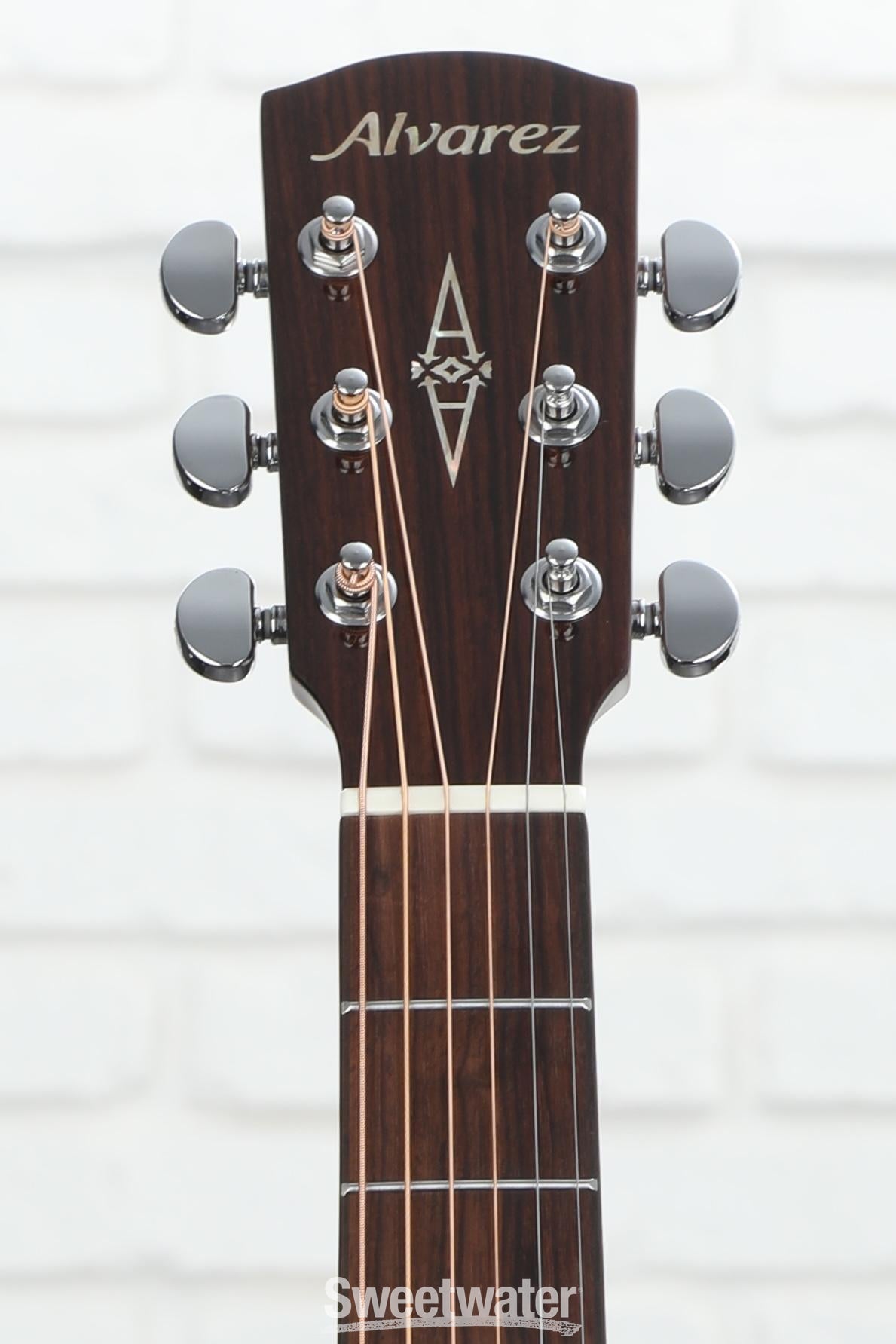 Alvarez AED90ce Armrest Acoustic-electric Guitar - Natural | Sweetwater