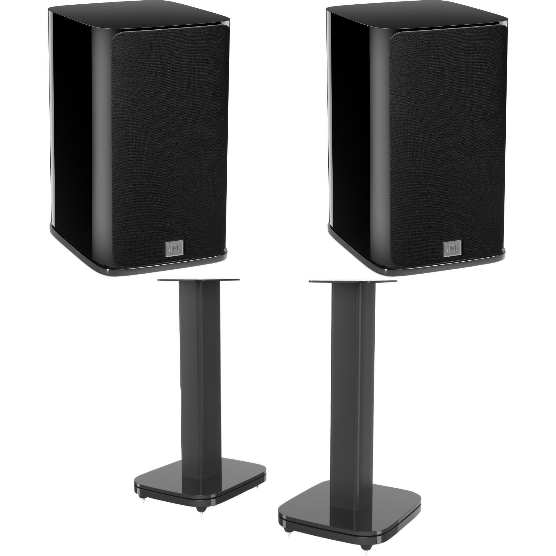 JBL HDI-1600 2-way Passive Bookshelf Speaker with Stands - Black ...
