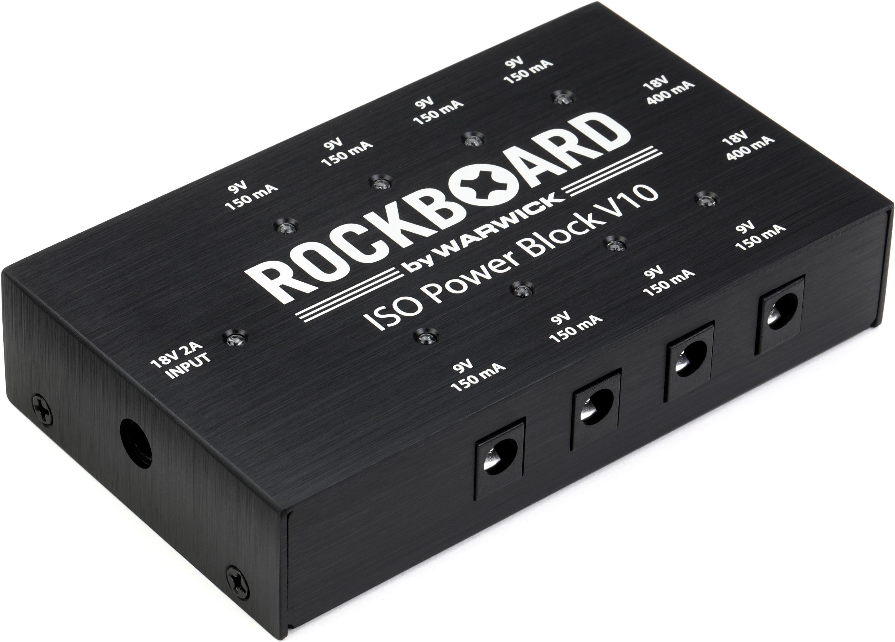 RockBoard by Warwick Iso Power Block V10 Multi-power Supply | Sweetwater