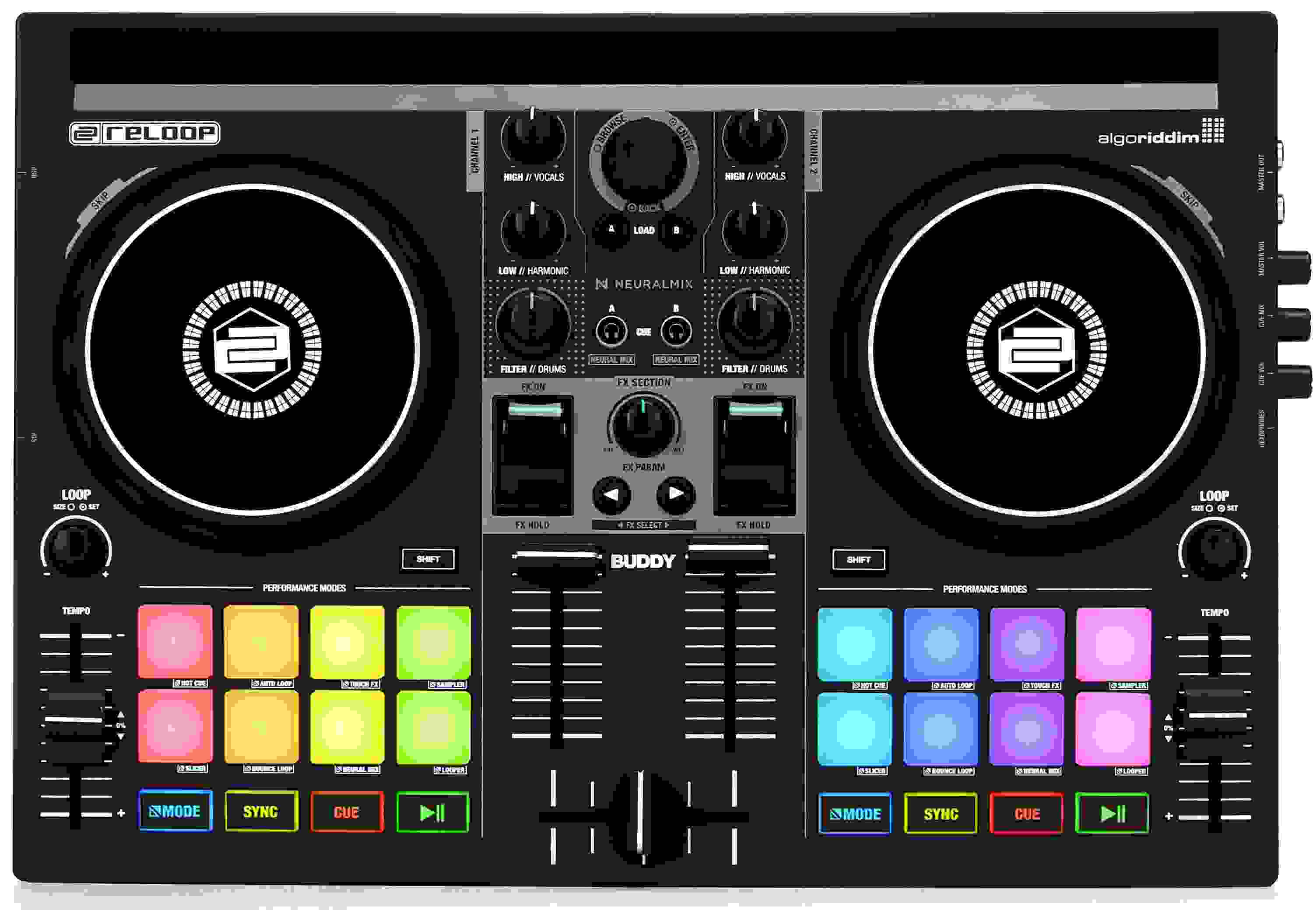 Reloop Buddy 2-channel DJ Controller | Sweetwater