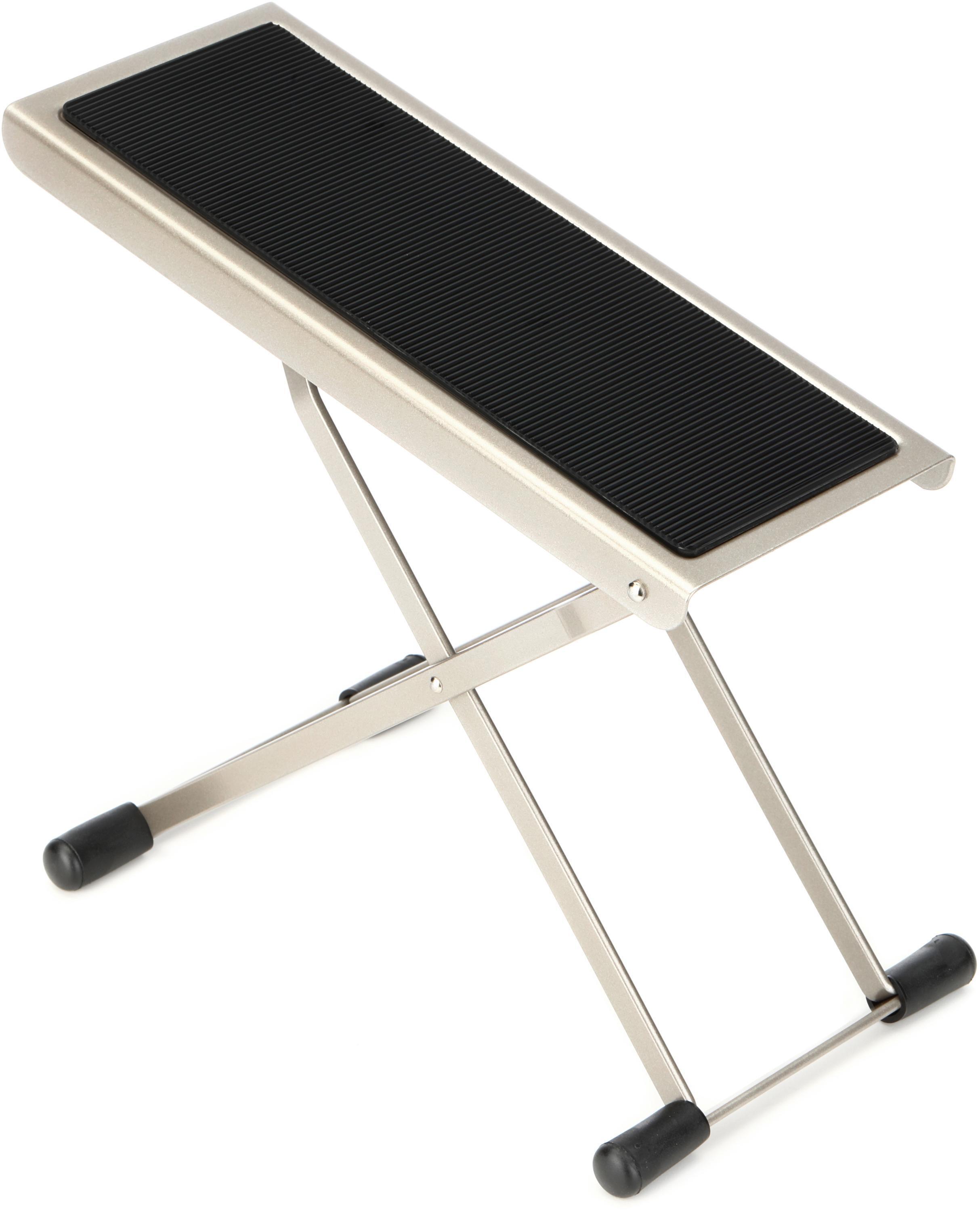 K&M 14670 Footrest - Nickel | Sweetwater