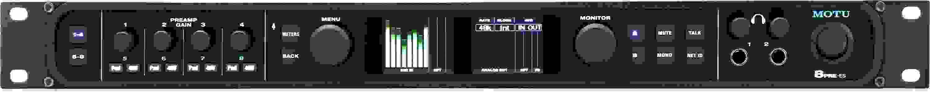 MOTU 8pre-es 24x28 Thunderbolt Audio Interface | Sweetwater
